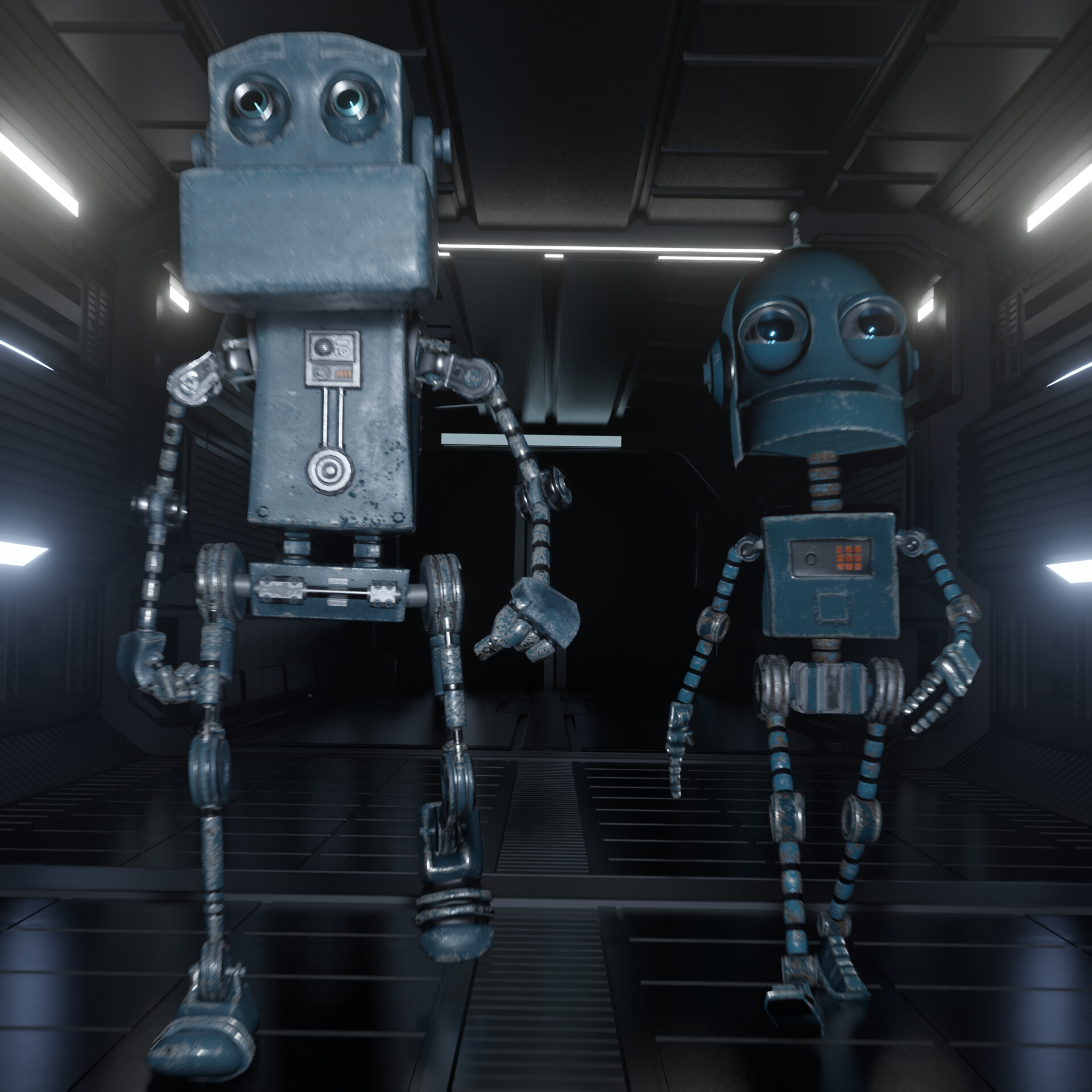 ArtStation - Robots Dance