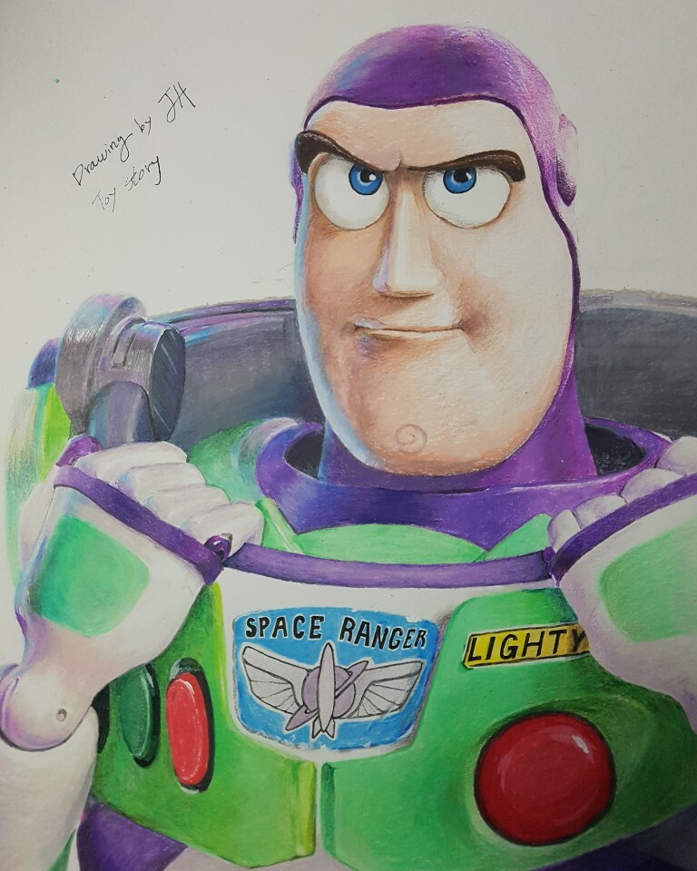 buzz lightyear coloring picture