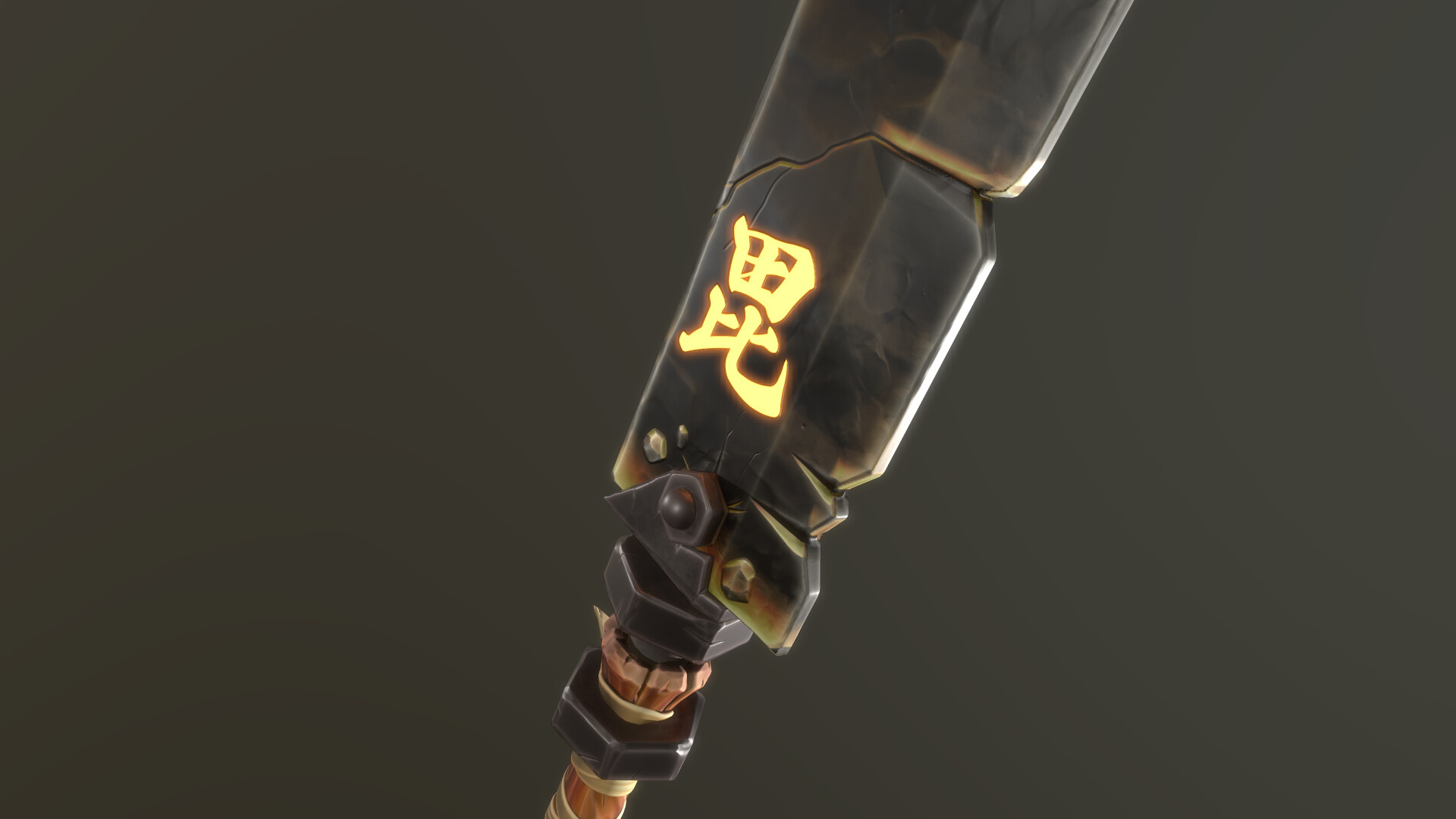 Bryce Cumpstone - Handpainted Glaive