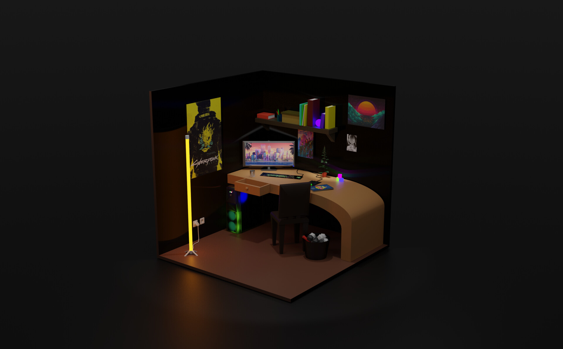 ArtStation - My first Room