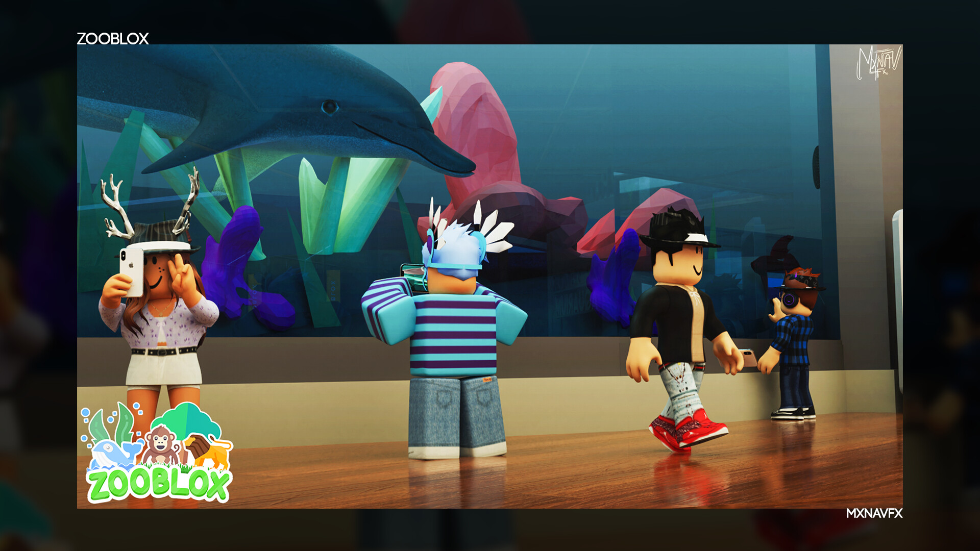 ArtStation - Zooblox Thumbnail | MxnavFX | Roblox