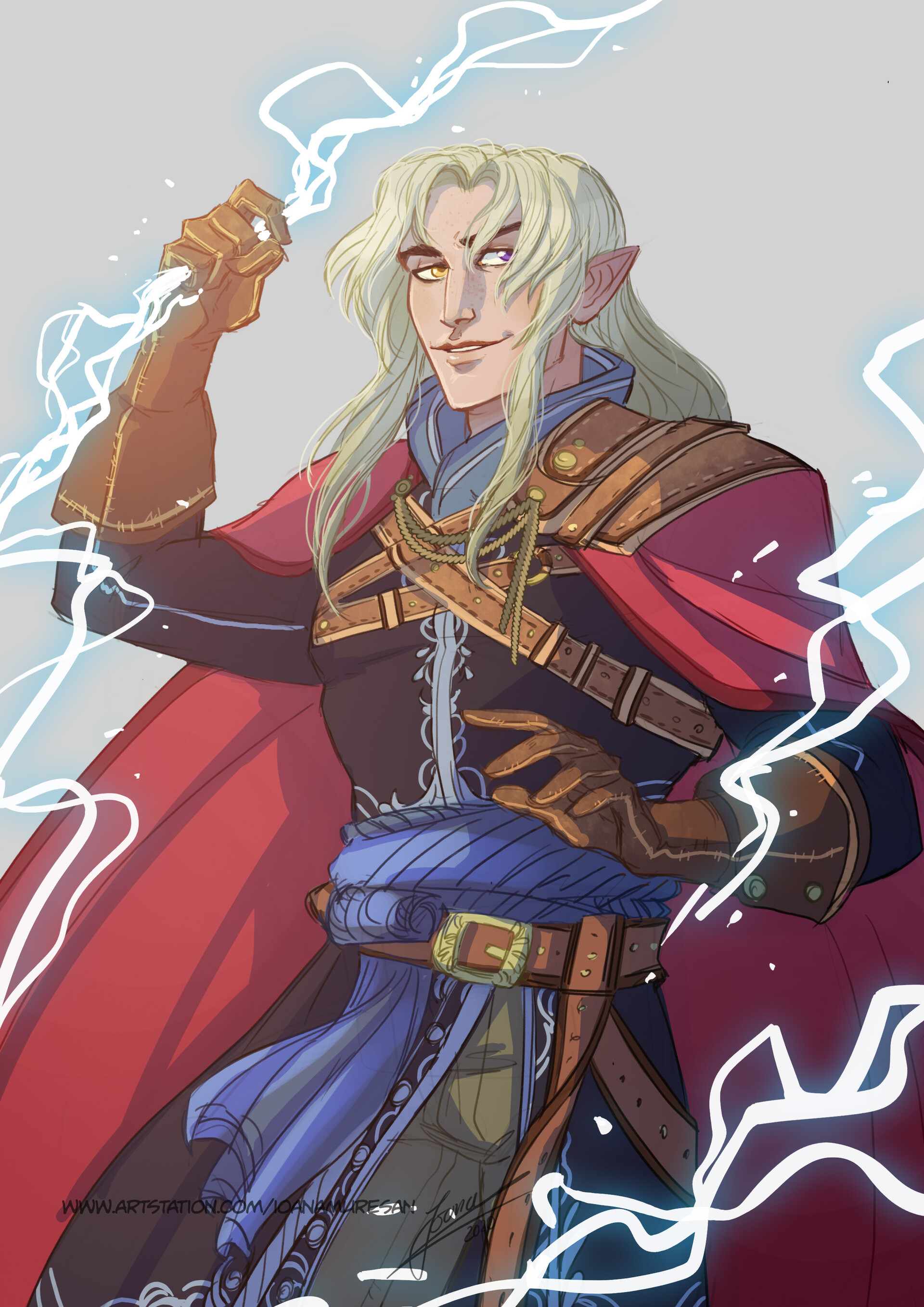 ArtStation - aasimar commission