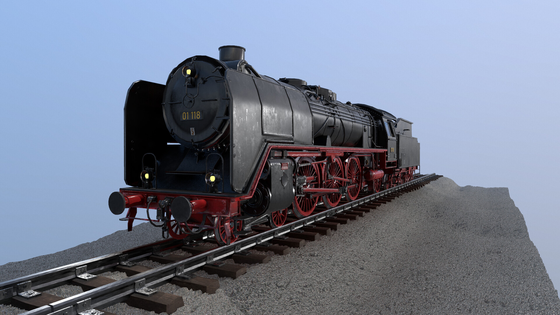Tom Zimmermann - BR 01 german steam locomotive