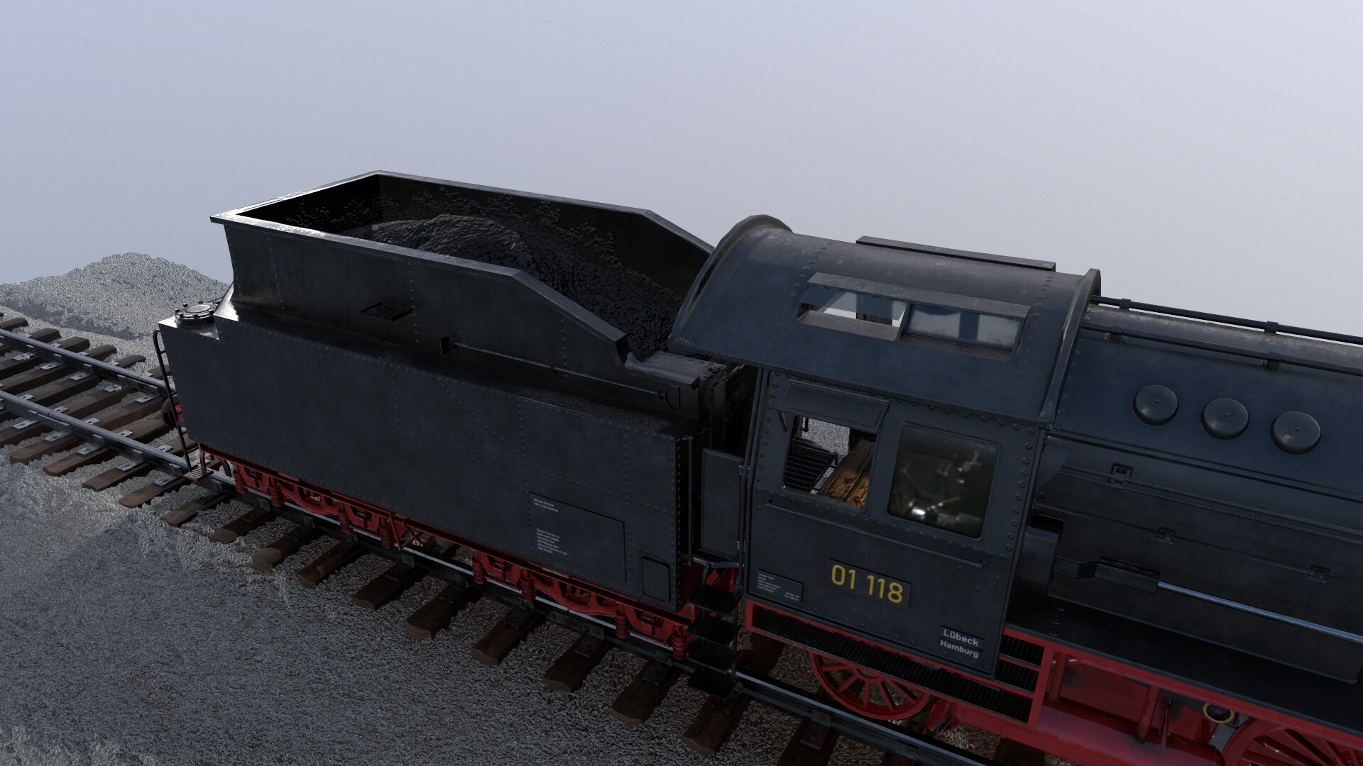 Tom Zimmermann - BR 01 german steam locomotive