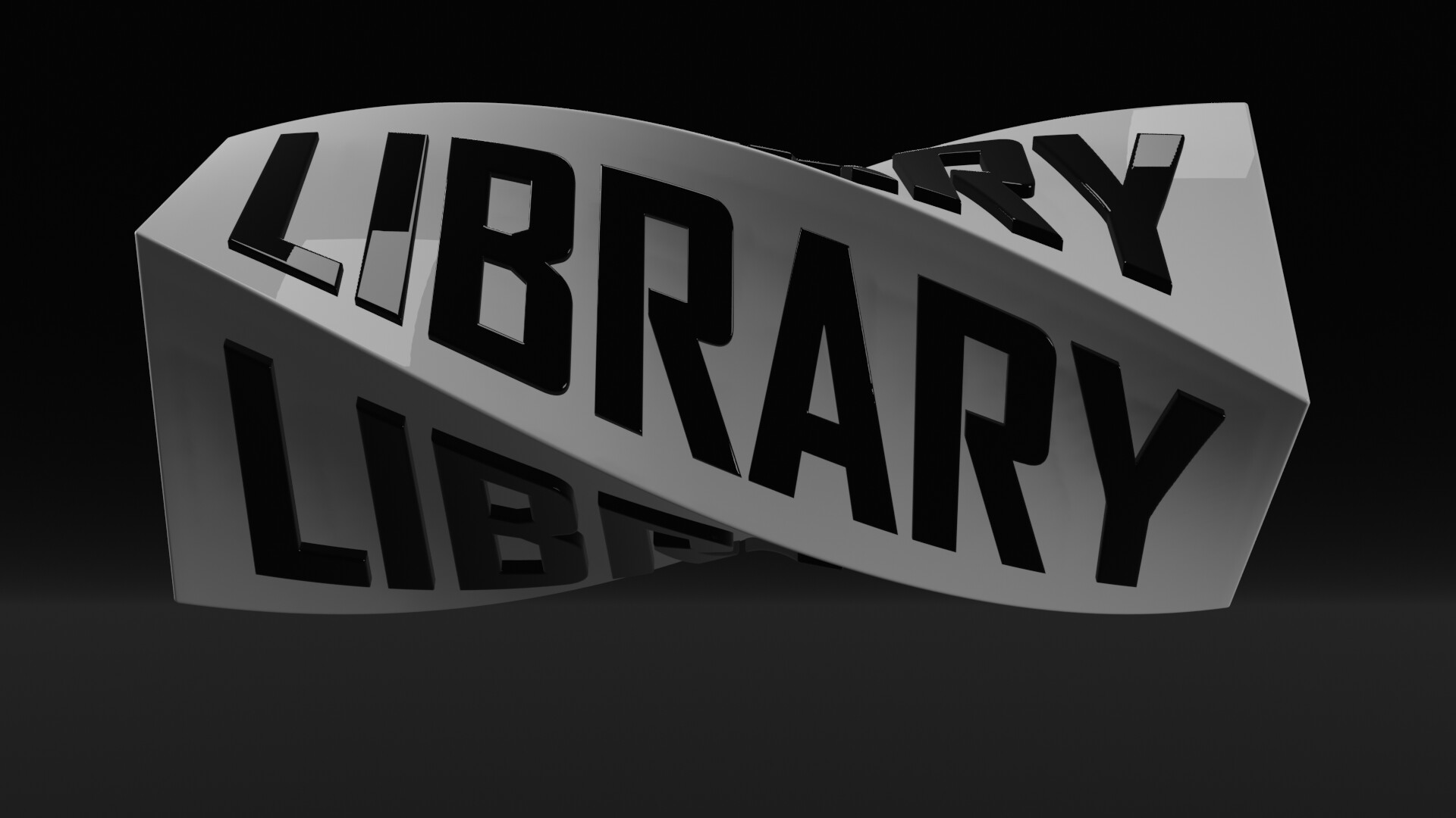 ArtStation - Warped Library Cube