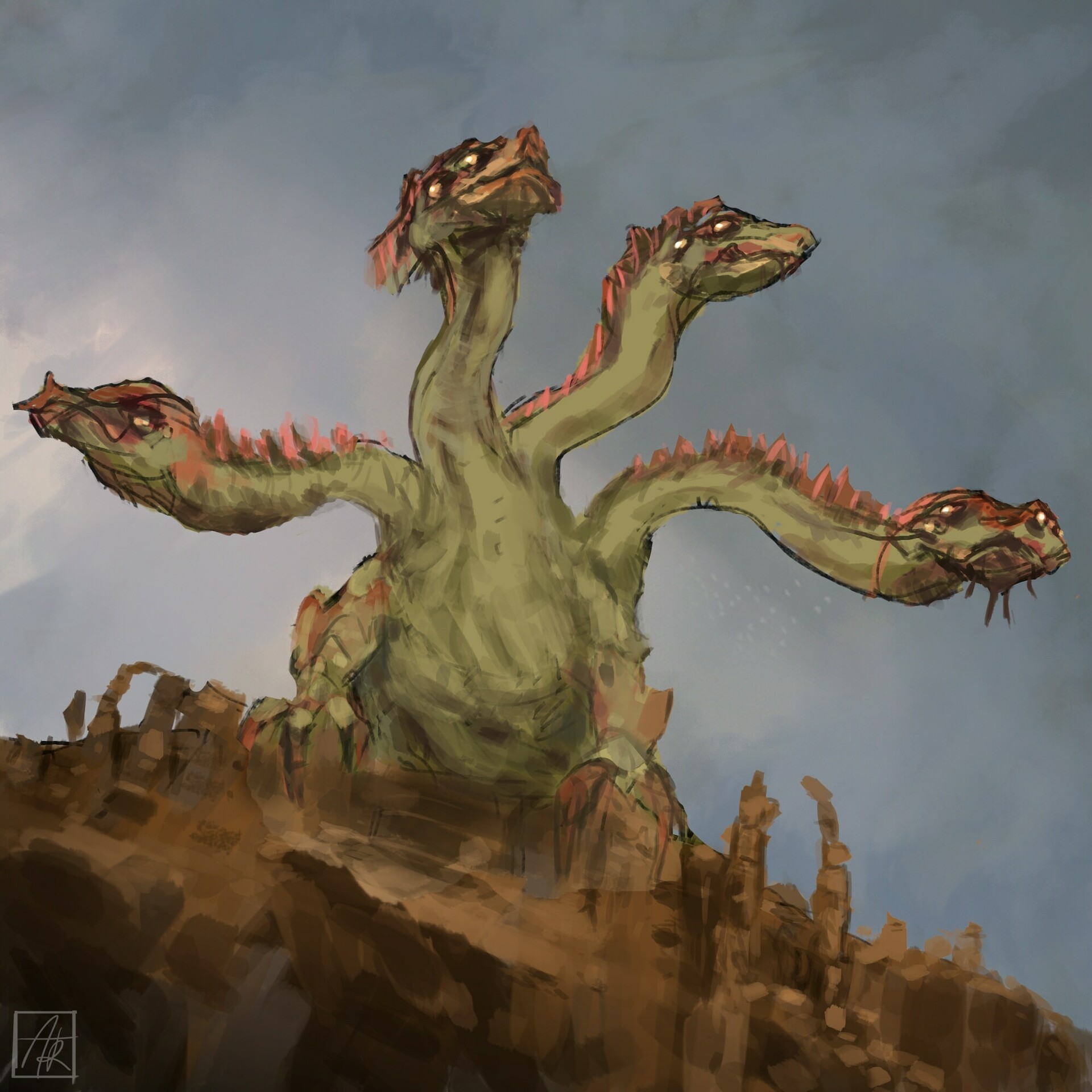 ArtStation - Ancient Hydra