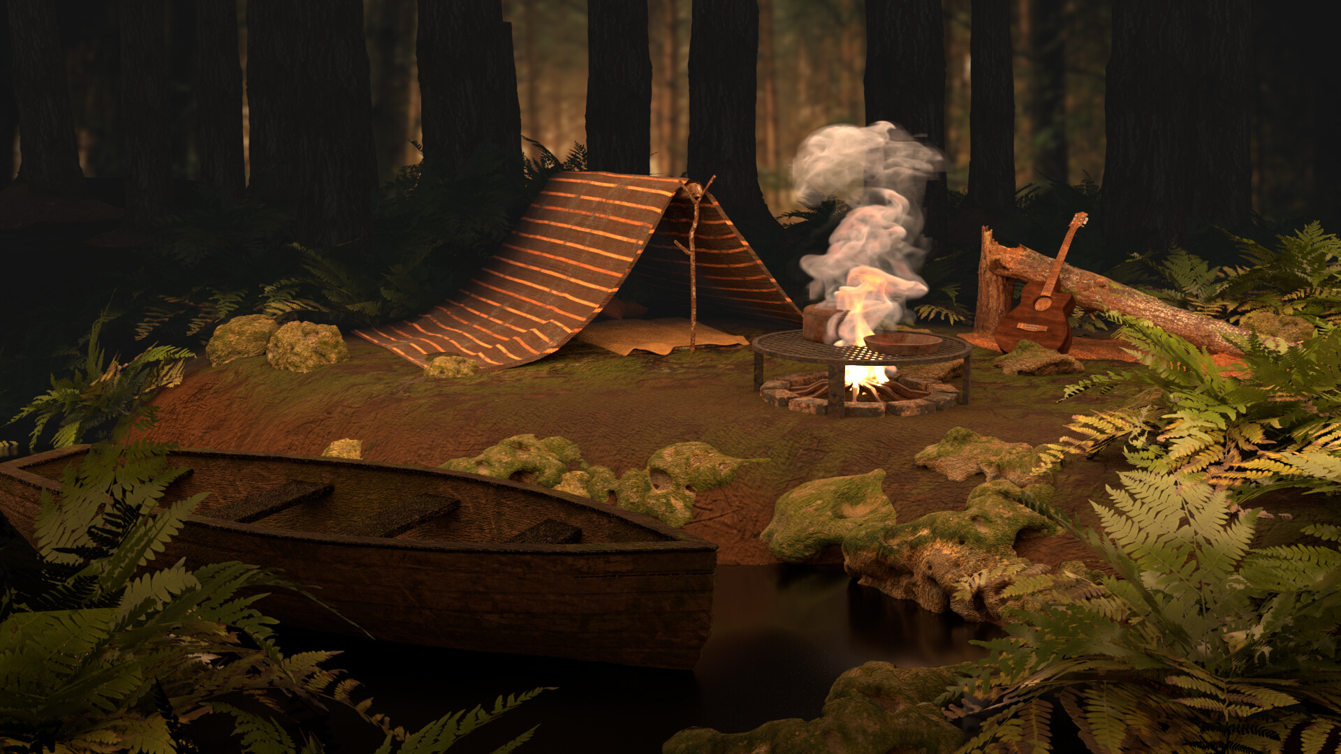 ArtStation - Campsite