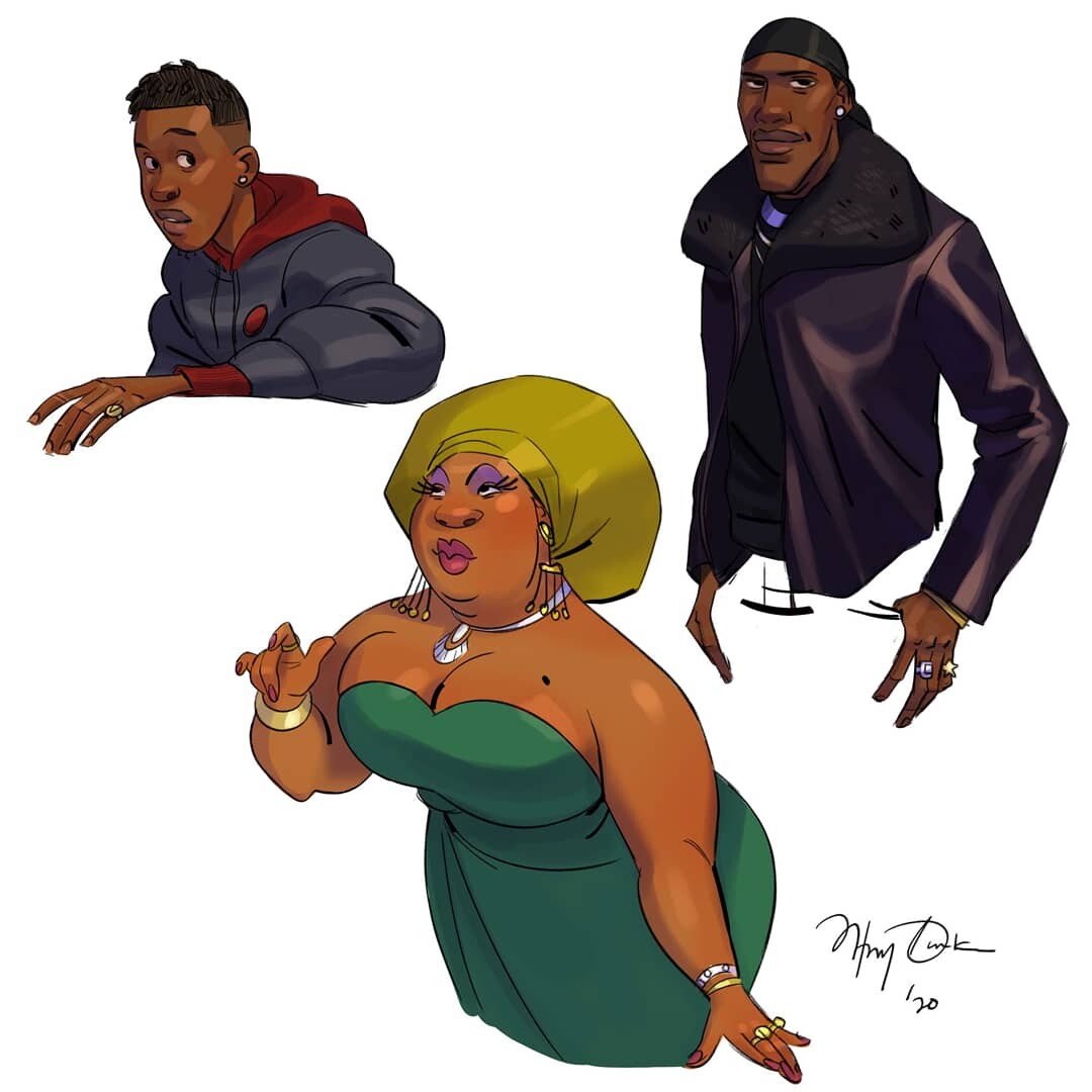 ArtStation - Character designs