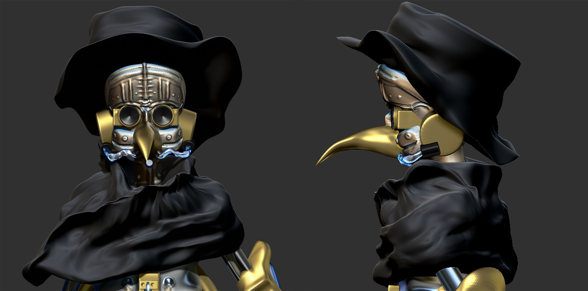 Maria V - Robot Plague Doctor