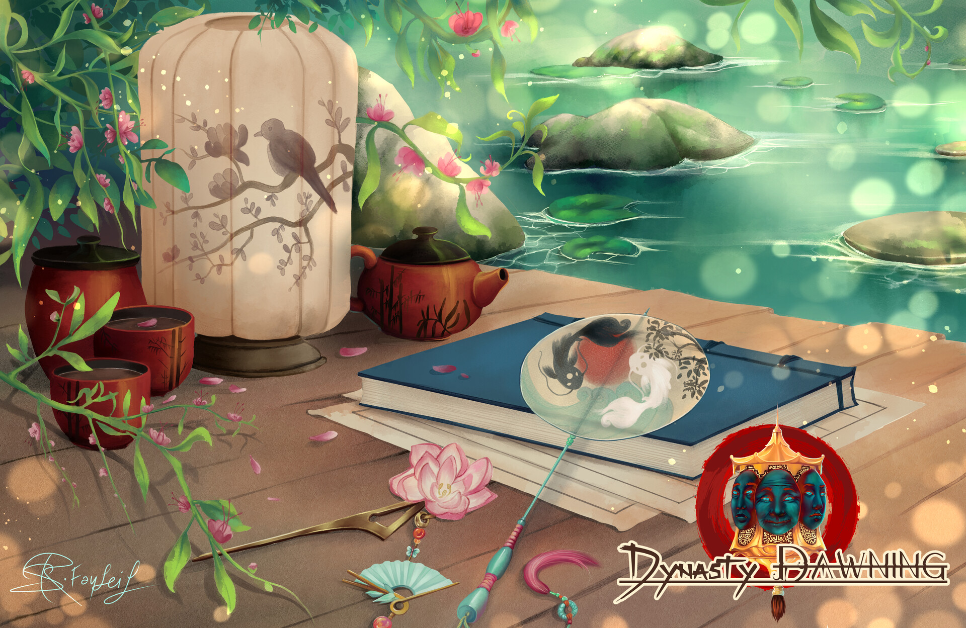 ArtStation - Akemi's Mementos- Dynasty Dawning Promo