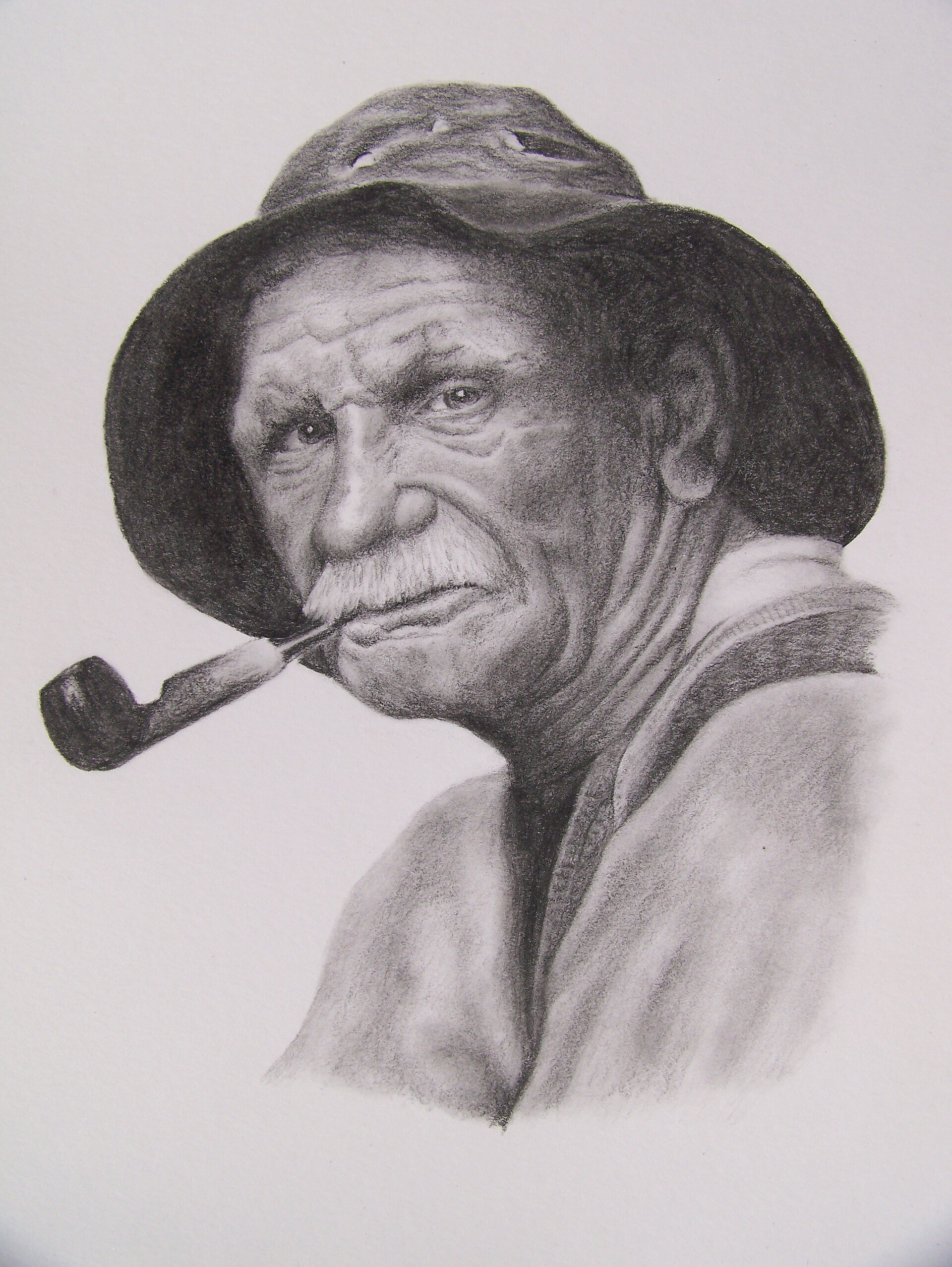ArtStation - Small charcoal of a man