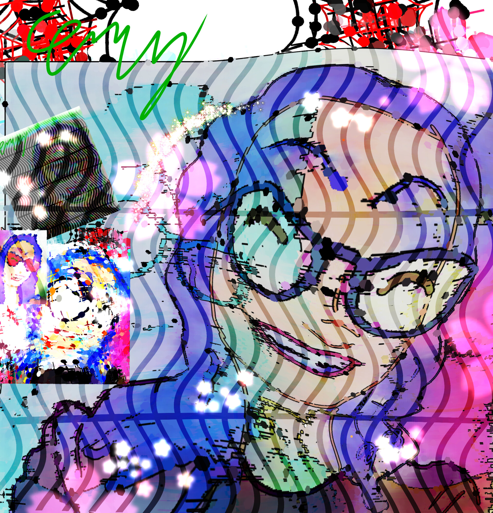 ArtStation - Distorted portrait collection