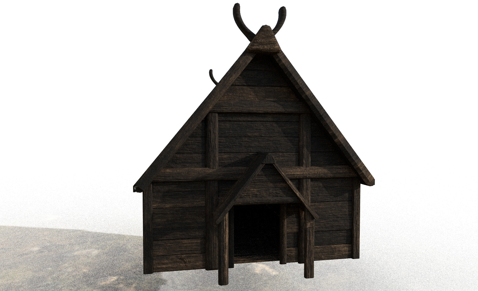 ArtStation - Viking buildings