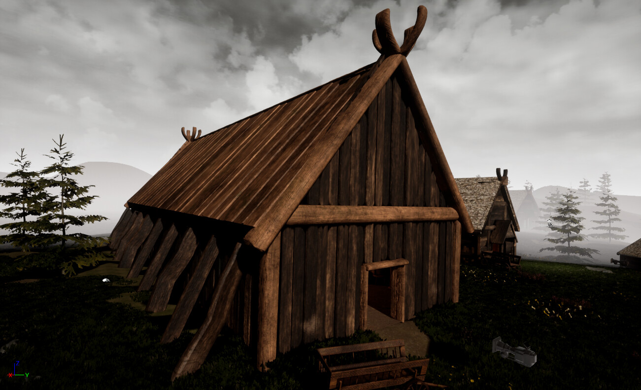 Dan Hemmings - Viking buildings