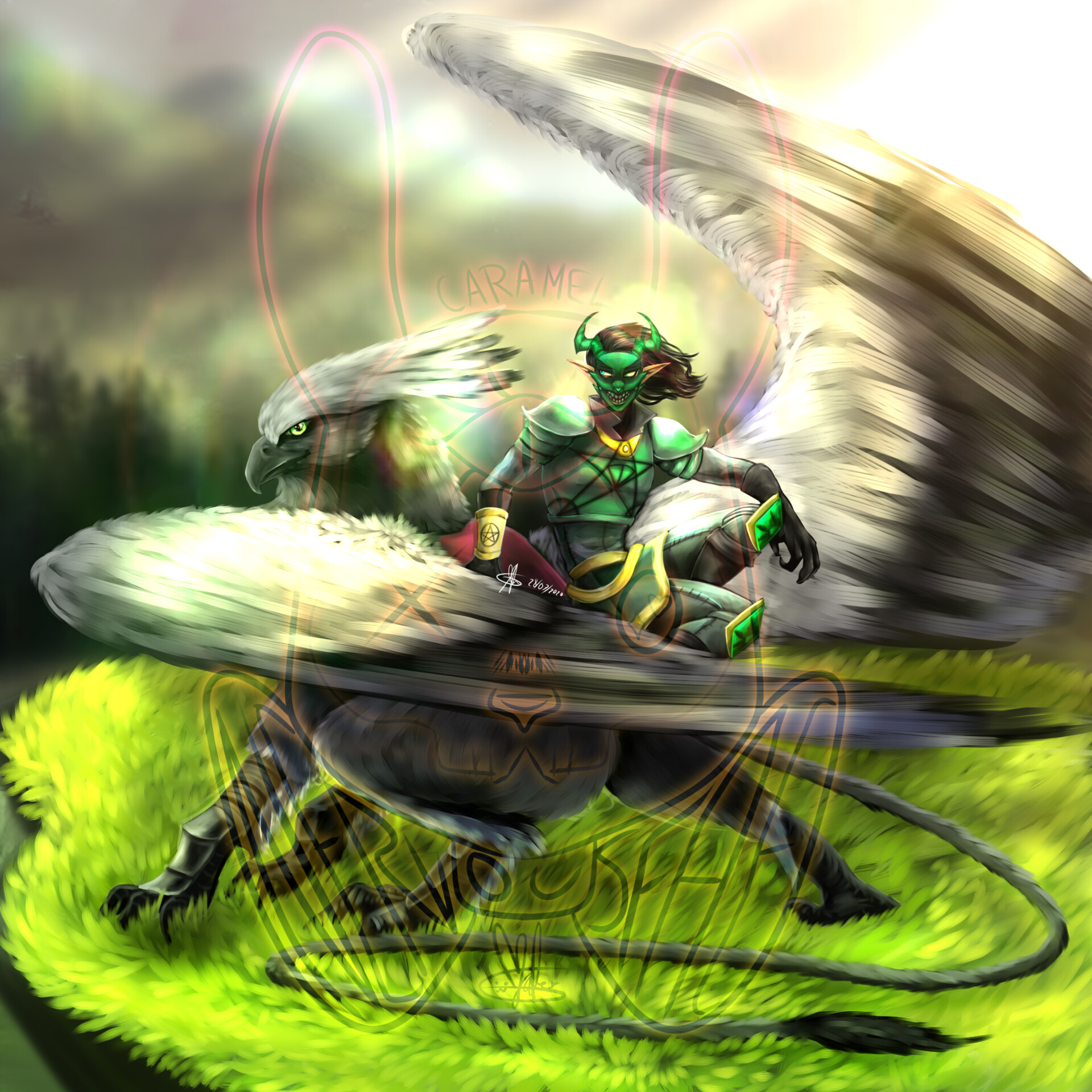 ArtStation - Into The Morning Sunray (DND concept)