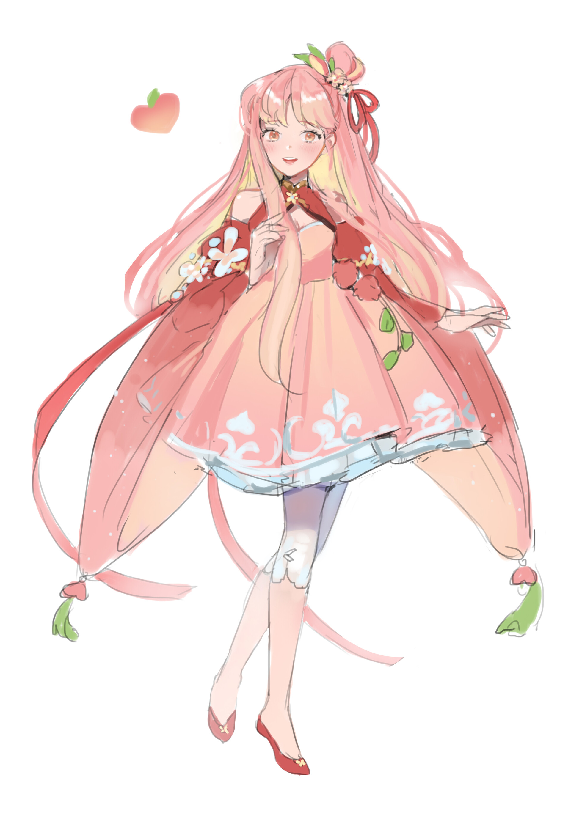 ArtStation - peach girl