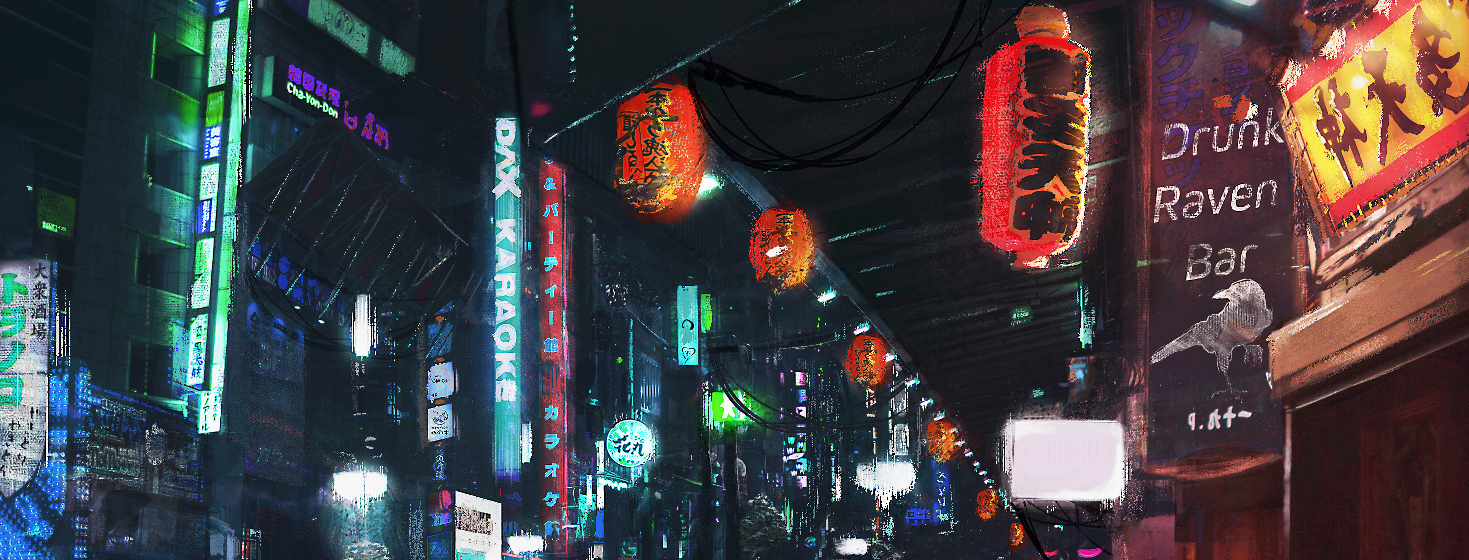 Julianna Rodrigues - Drunk Raven Bar - (Raven's Autocra) Concept Art