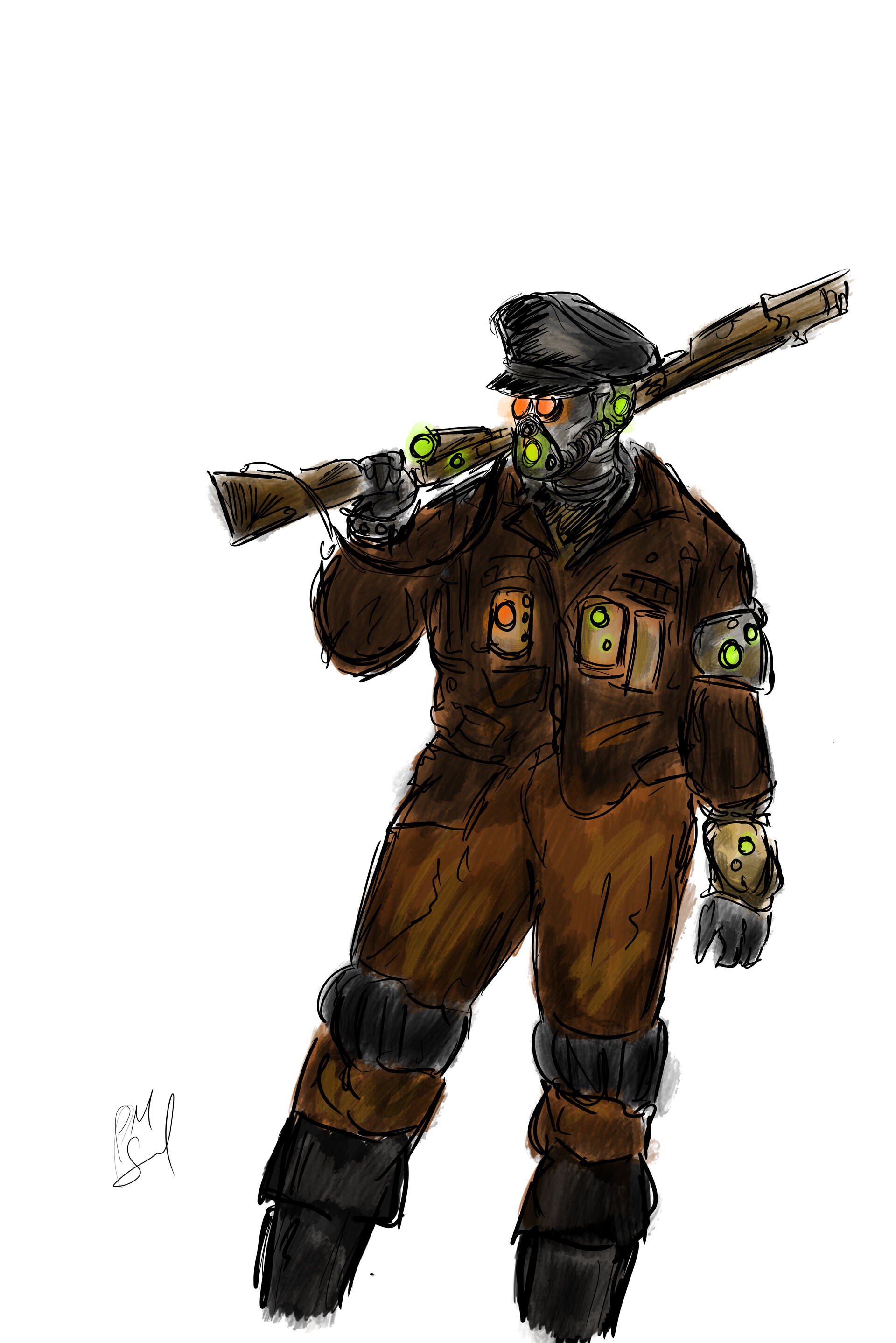 ArtStation - Dieselpunk concept art