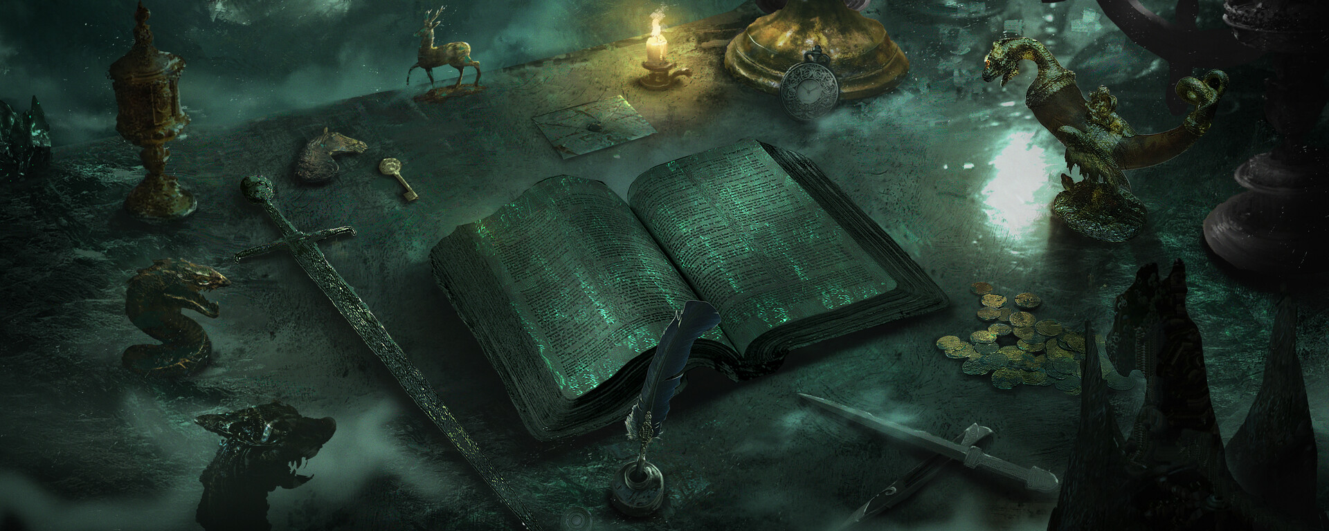 ArtStation - Mysterious books