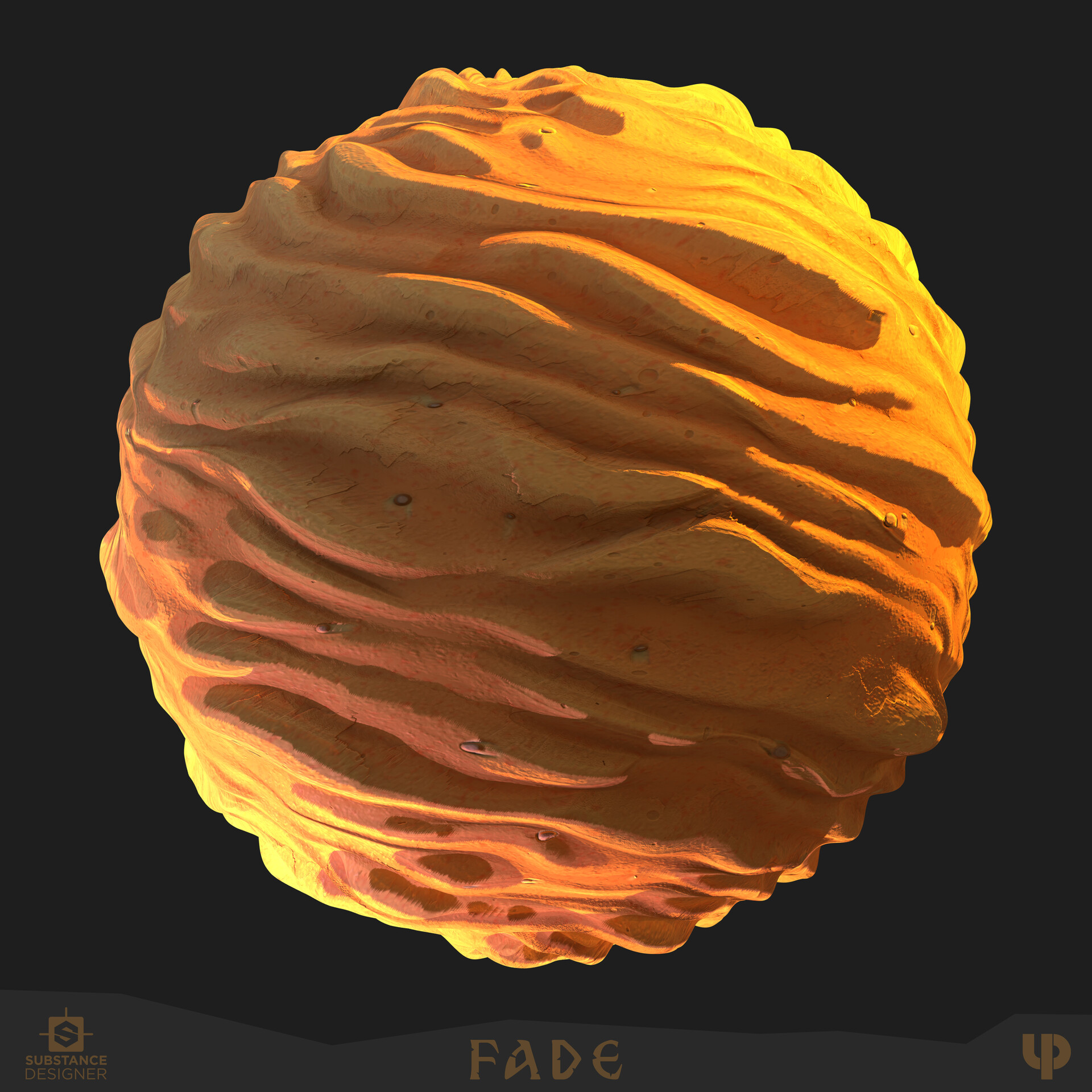 Yves Pinel - FADE - Sand Substance Designer (Stylized)