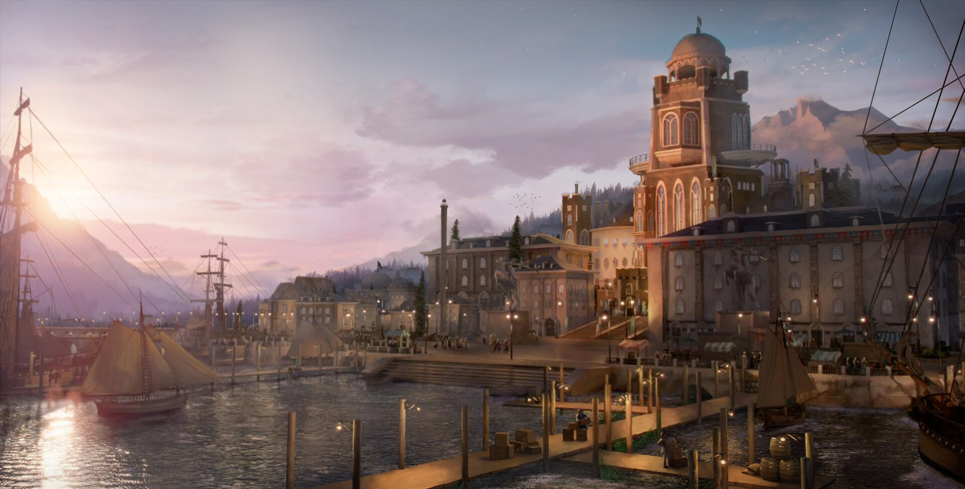 ArtStation - Dock City