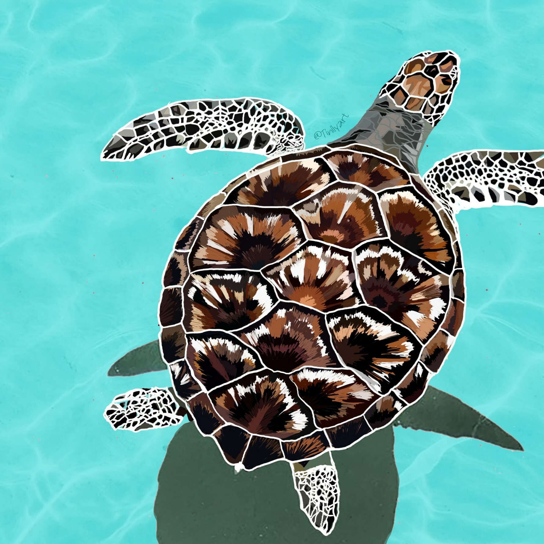 ArtStation - Bubble Turtle