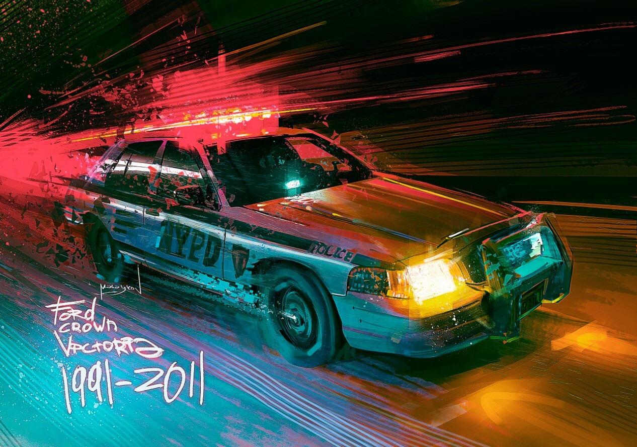 ArtStation - Crown Vic