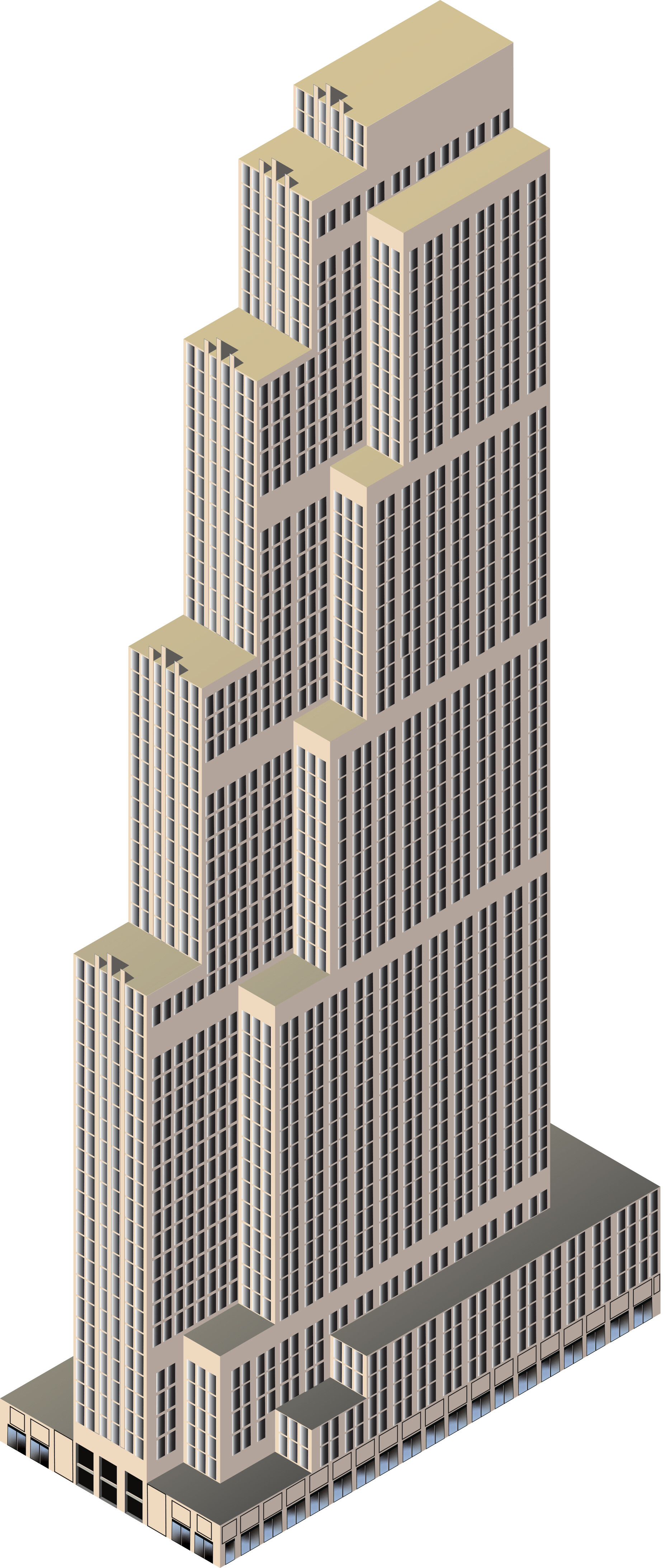 ArtStation - Rockefeller Center on Illustrator