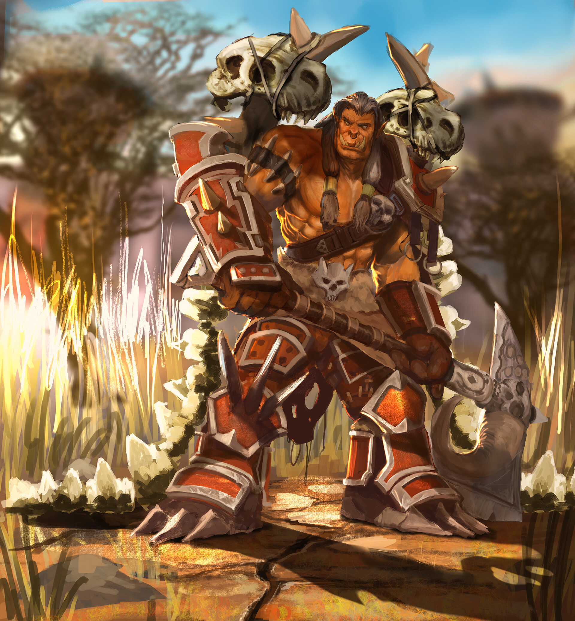 ArtStation - Mag'har orc