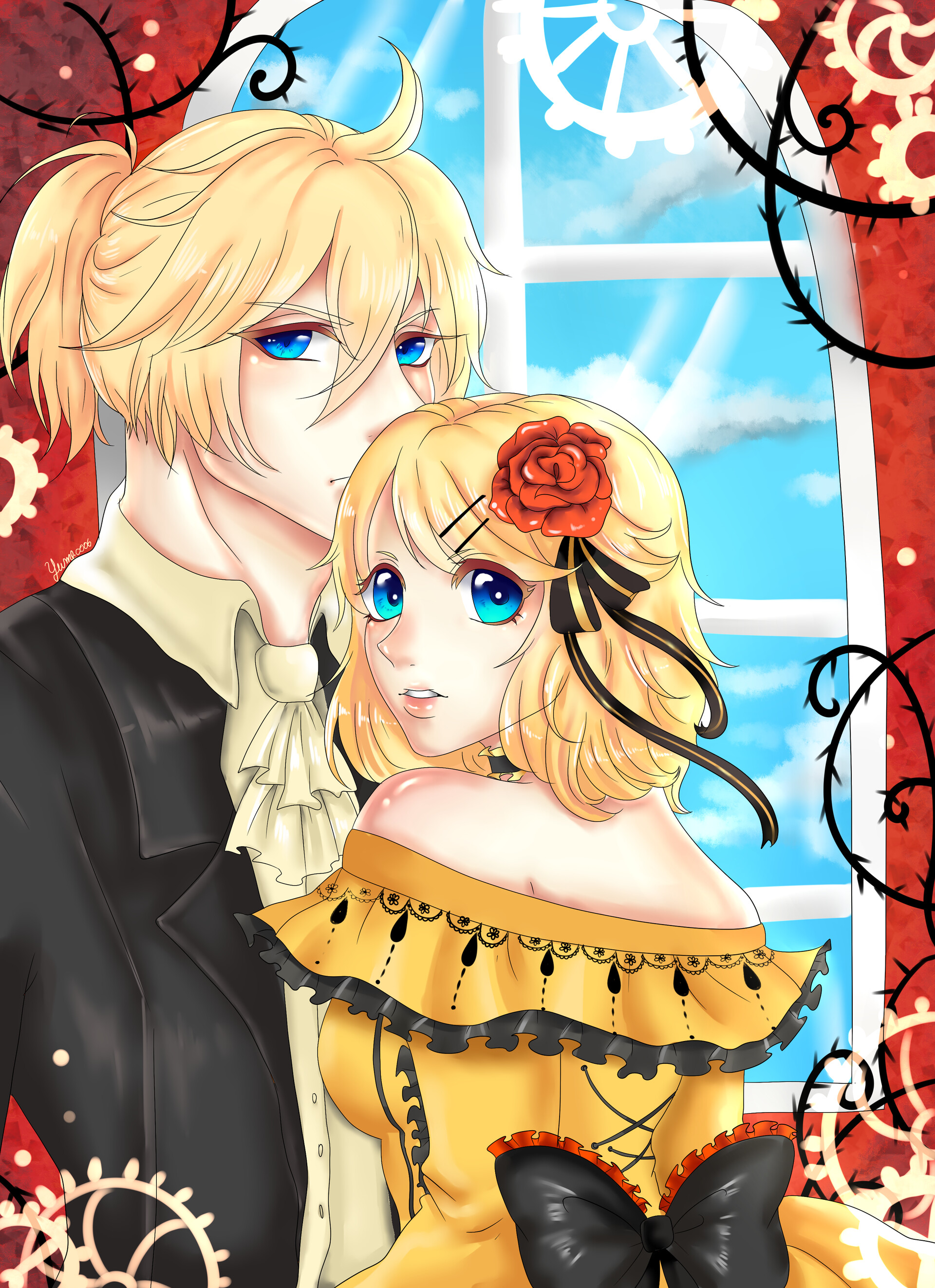 ArtStation - Rin and len