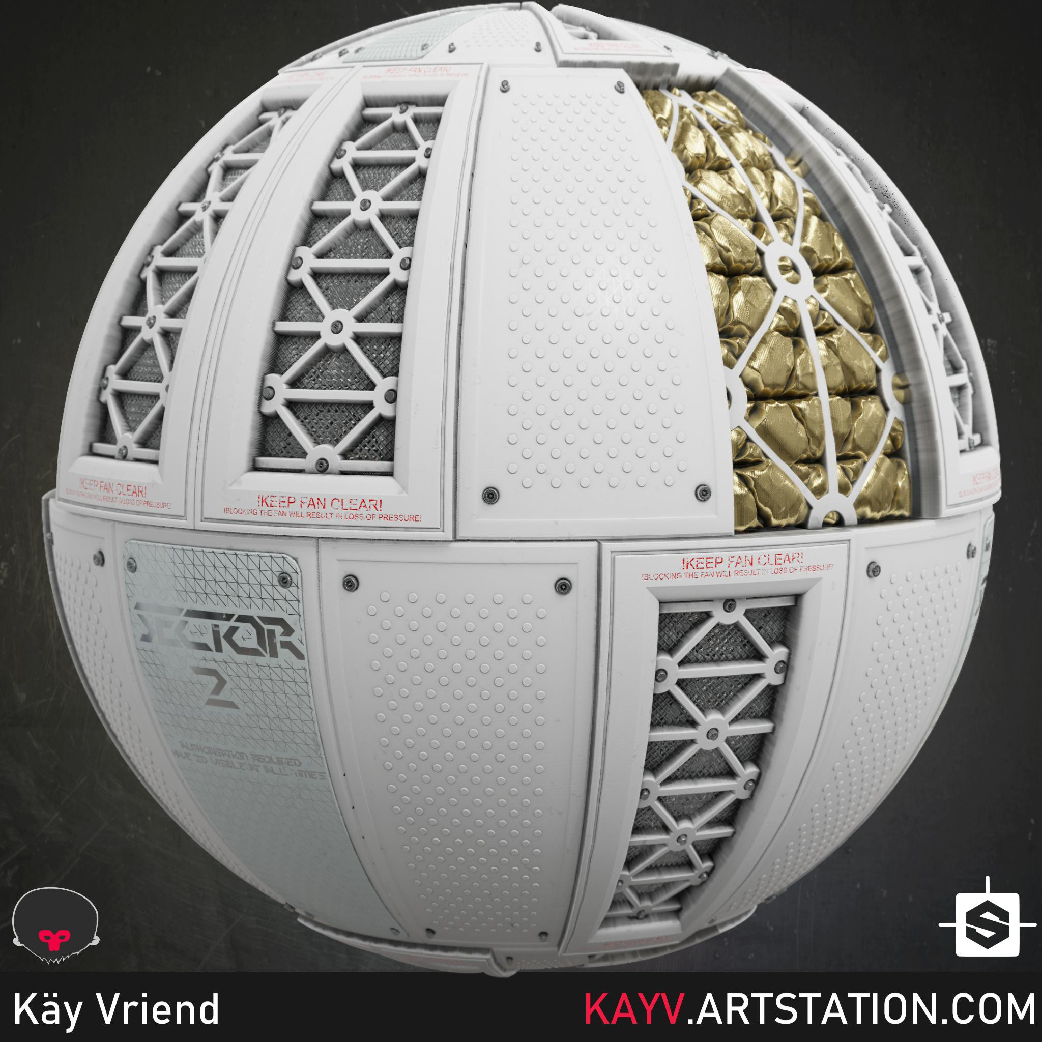 Procedural Design - Substance Designer 6 BETA Work