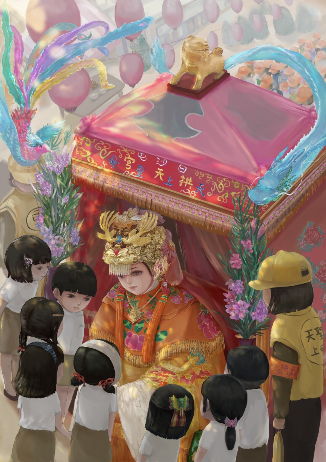 ArtStation - THE BAISHATUN MAZU PILGRIMAGE