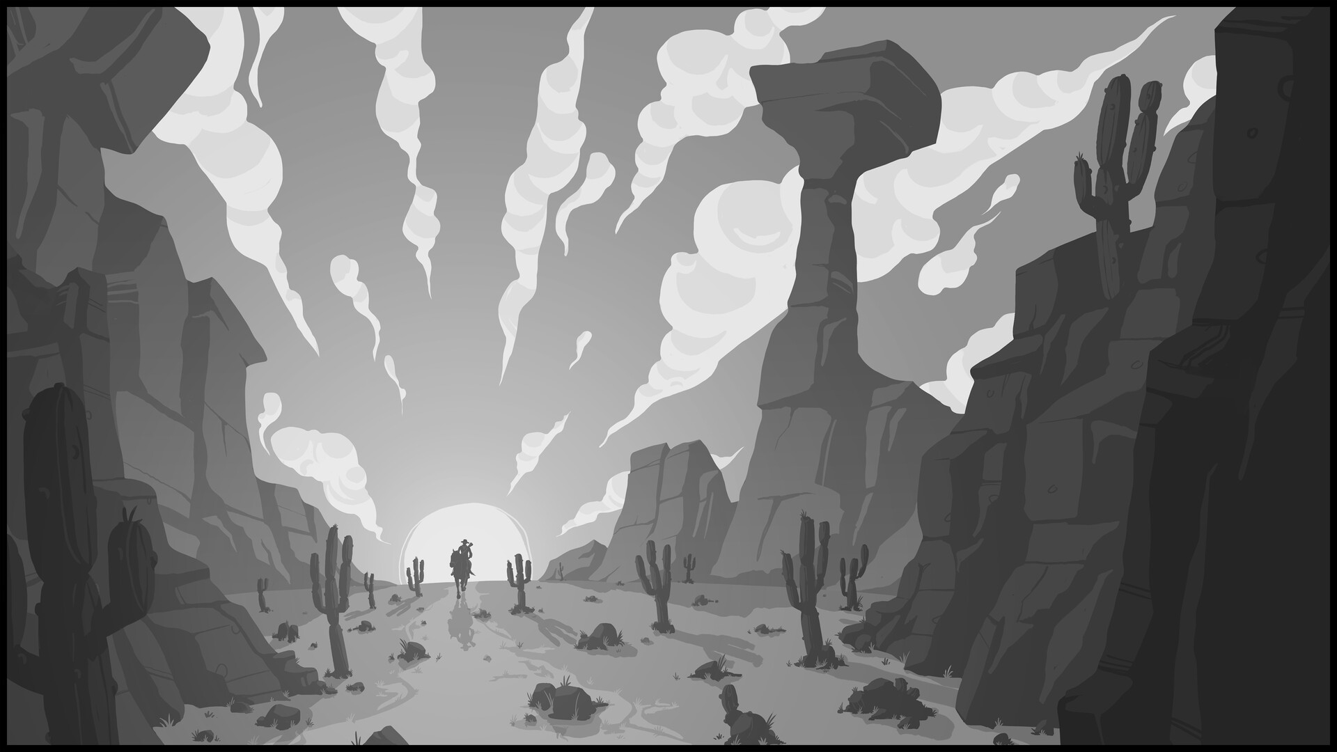 Luka Mueller - Desert Landscape