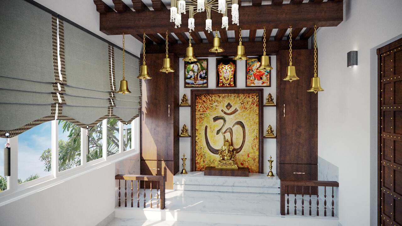 ArtStation - Puja room 3d Renders