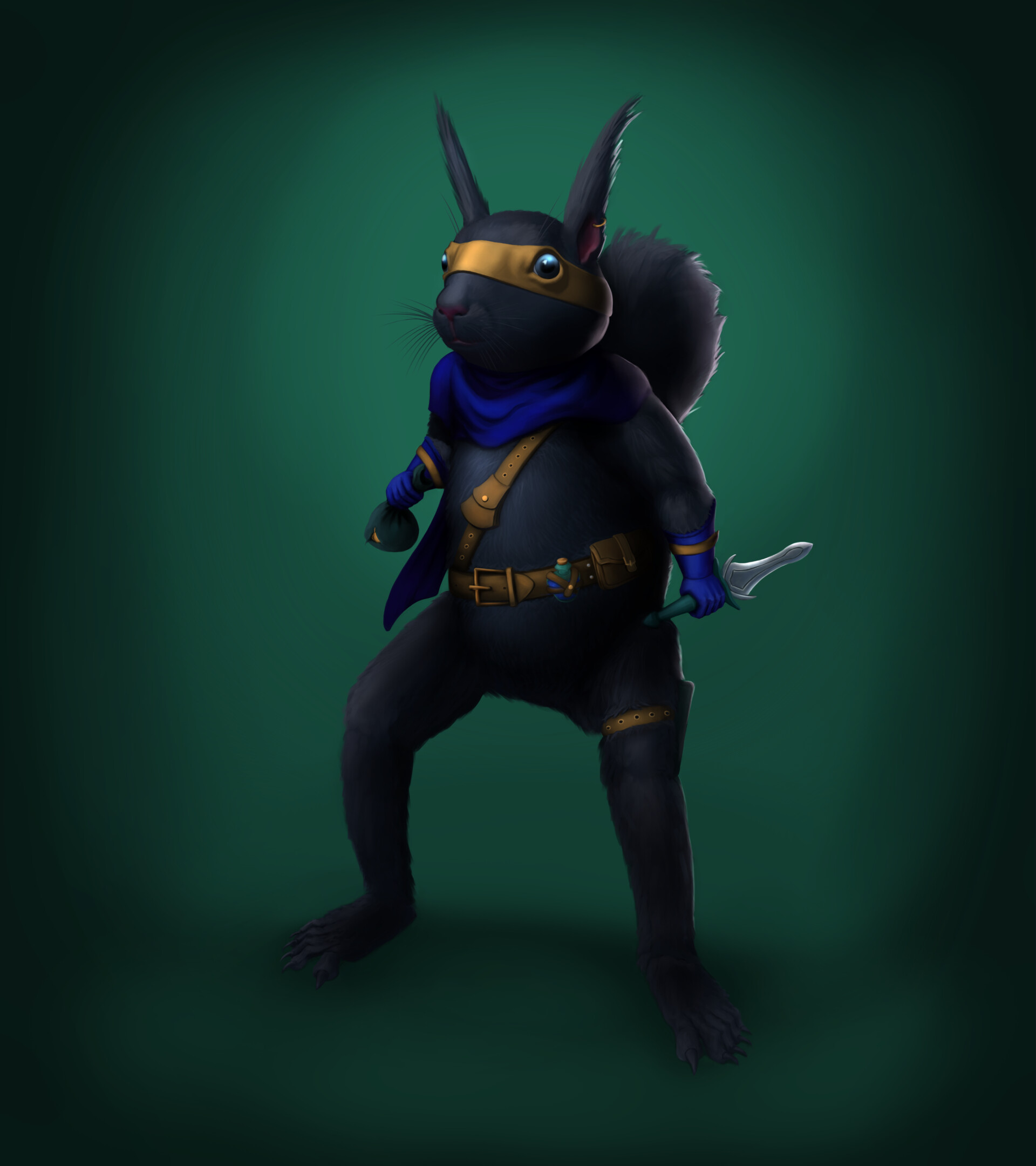 ArtStation - Squirrel Rogue