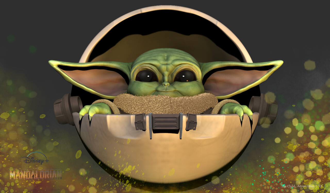 ArtStation - "Grogu" (FAN ART)