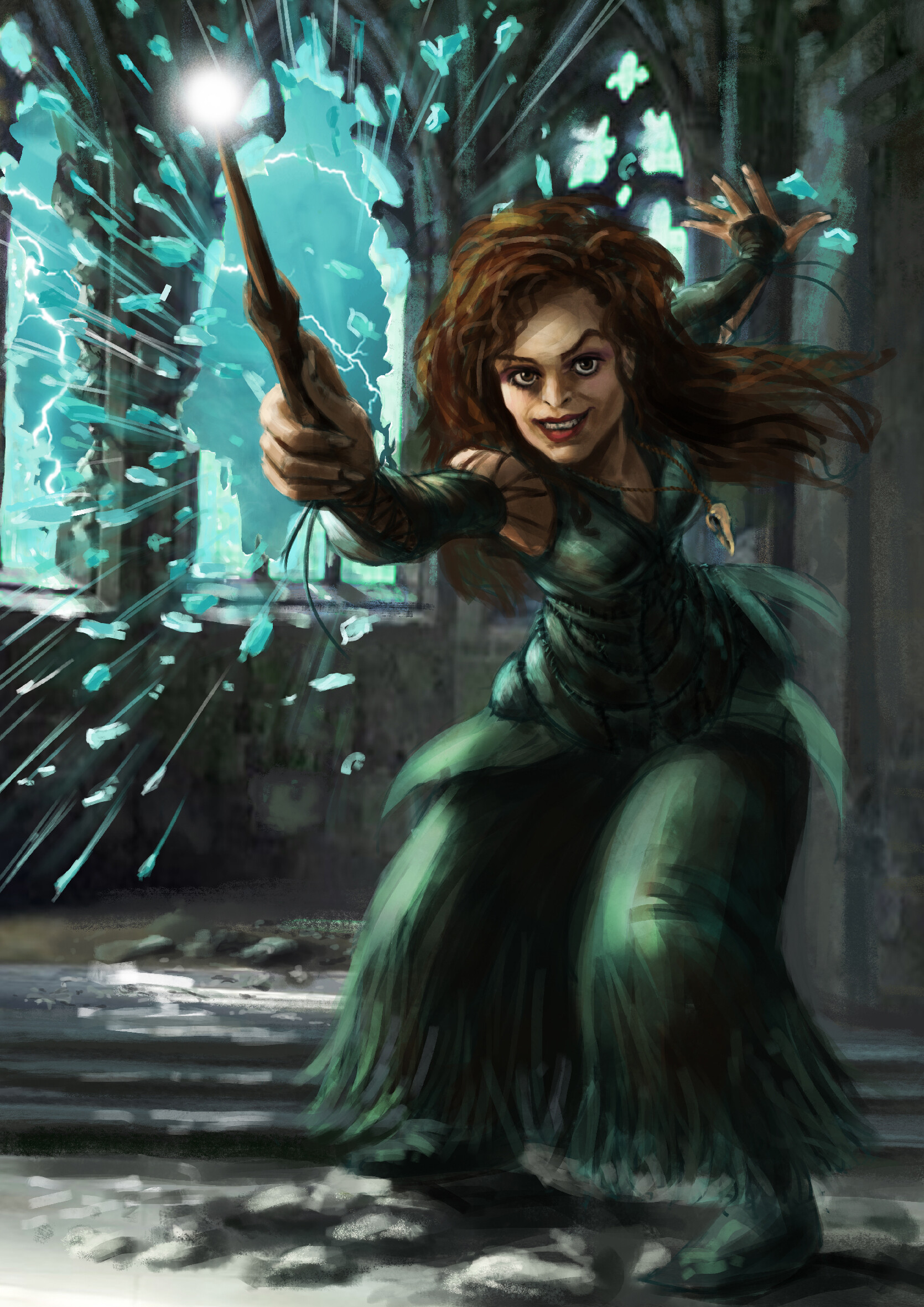 ArtStation - Hp Bellatrix