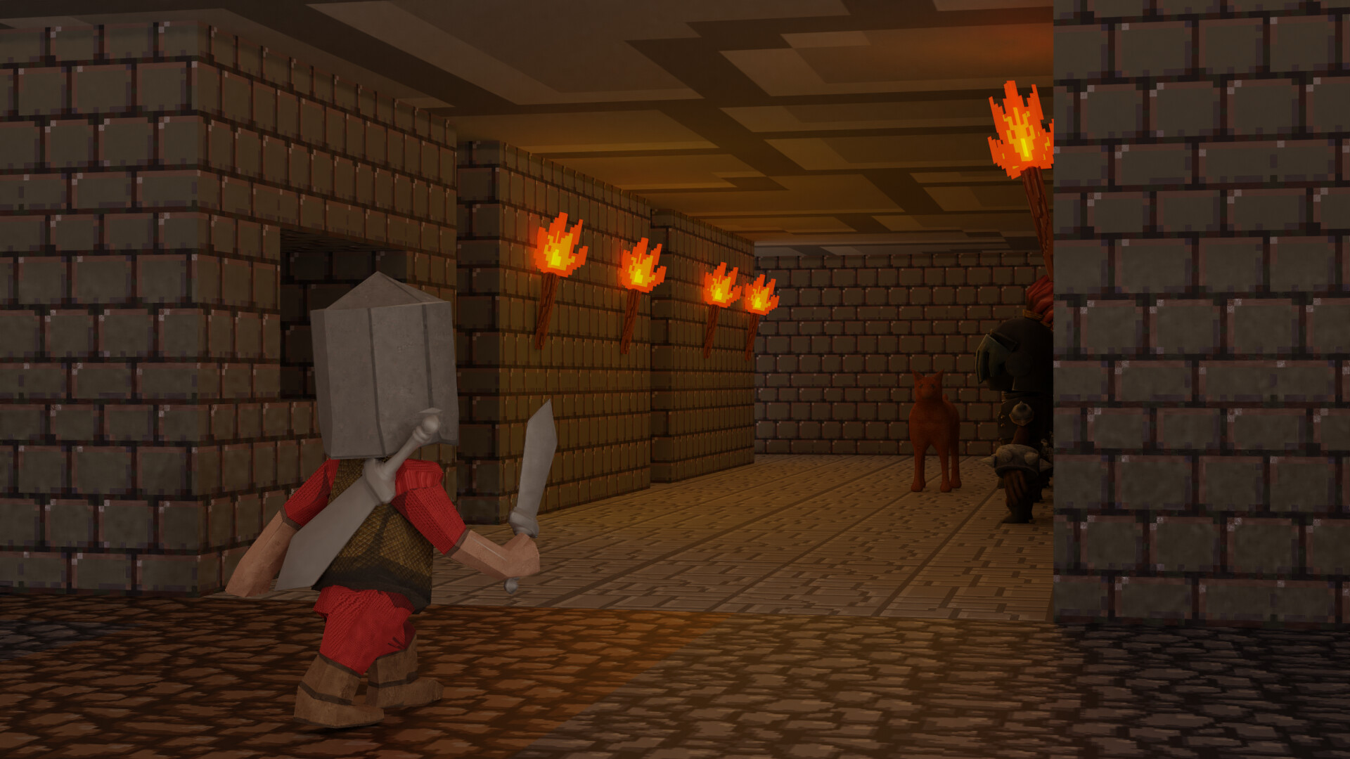 ArtStation - 3D Pixel Dungeon (Game Concept)