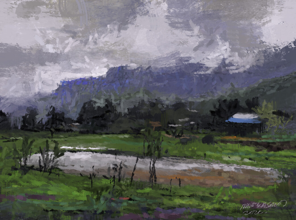 ArtStation - indain monsoon