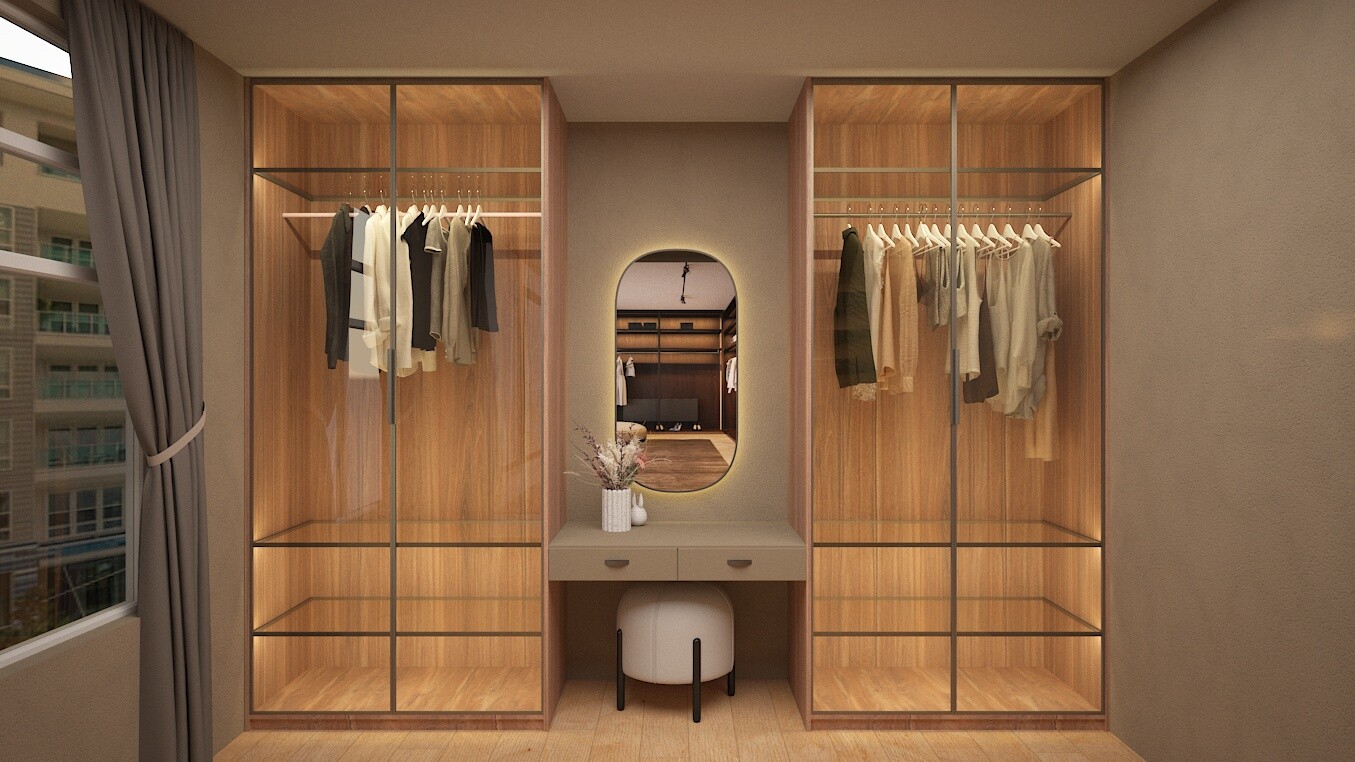 ArtStation - walkin wordrobe