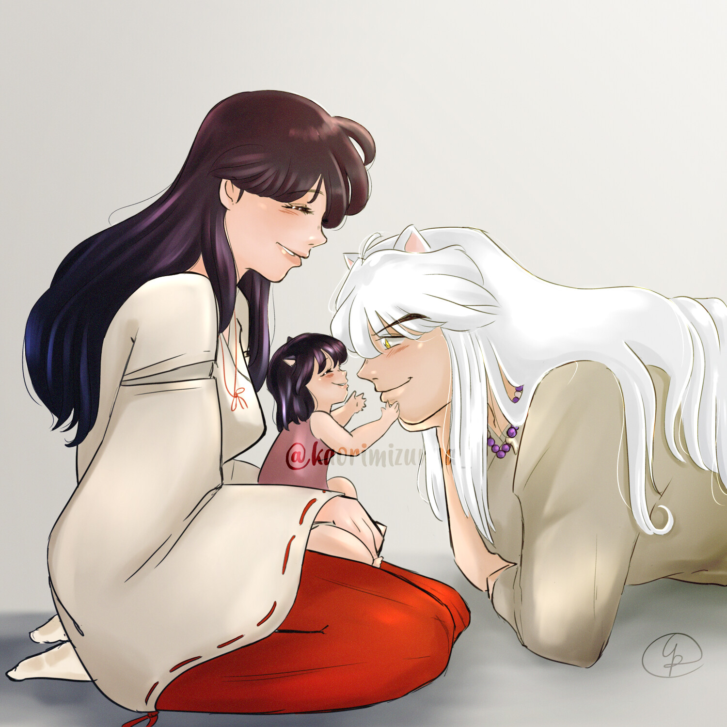 inuyasha and kagome baby