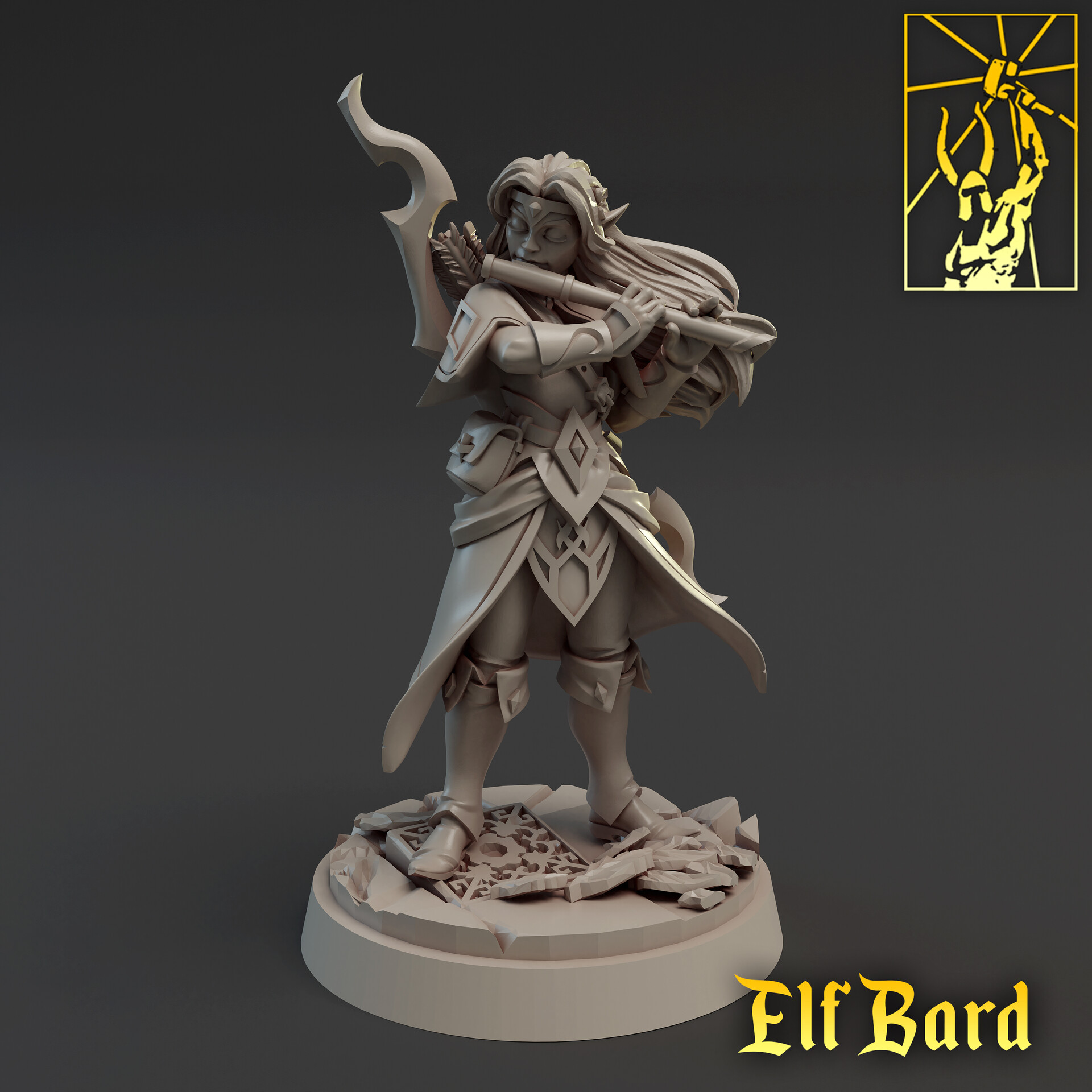 ArtStation - Elf Bard