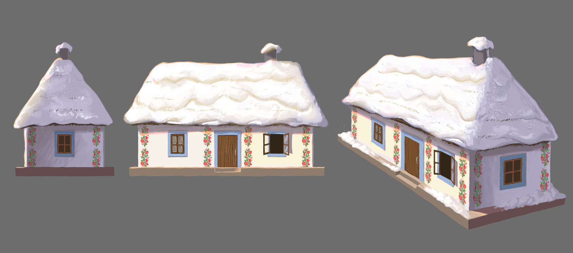 ArtStation - Concept house | isometric (old)