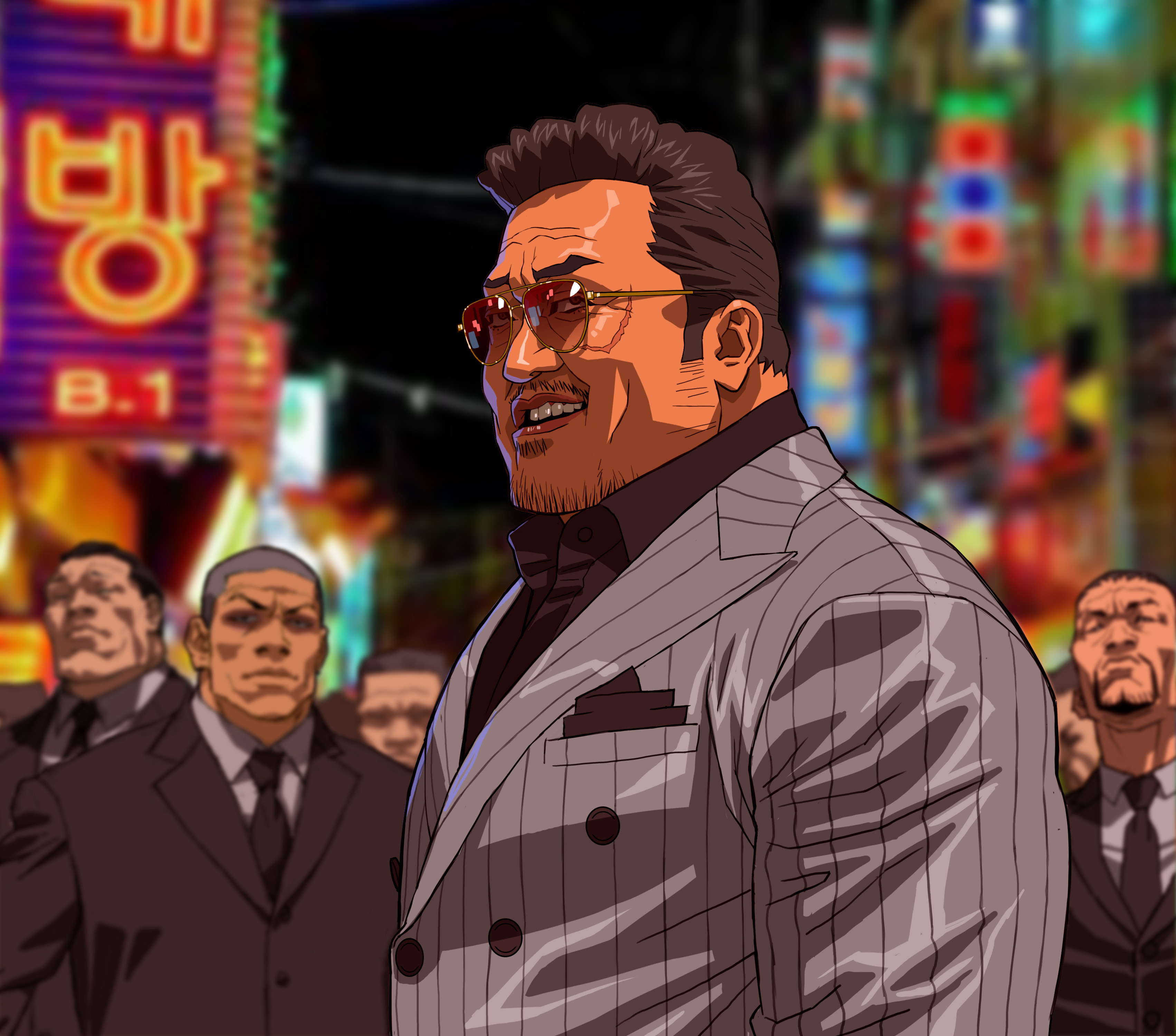 Gangsta, Seung Eun Kim, digital, 2020 : r/ClanVenture