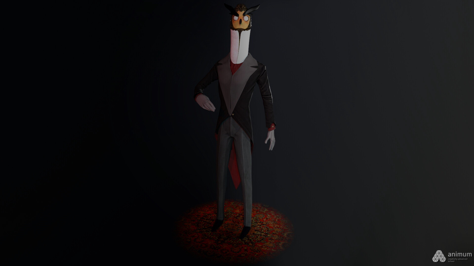 Victor Palomo Lopez - Owl Butler Videogame Character