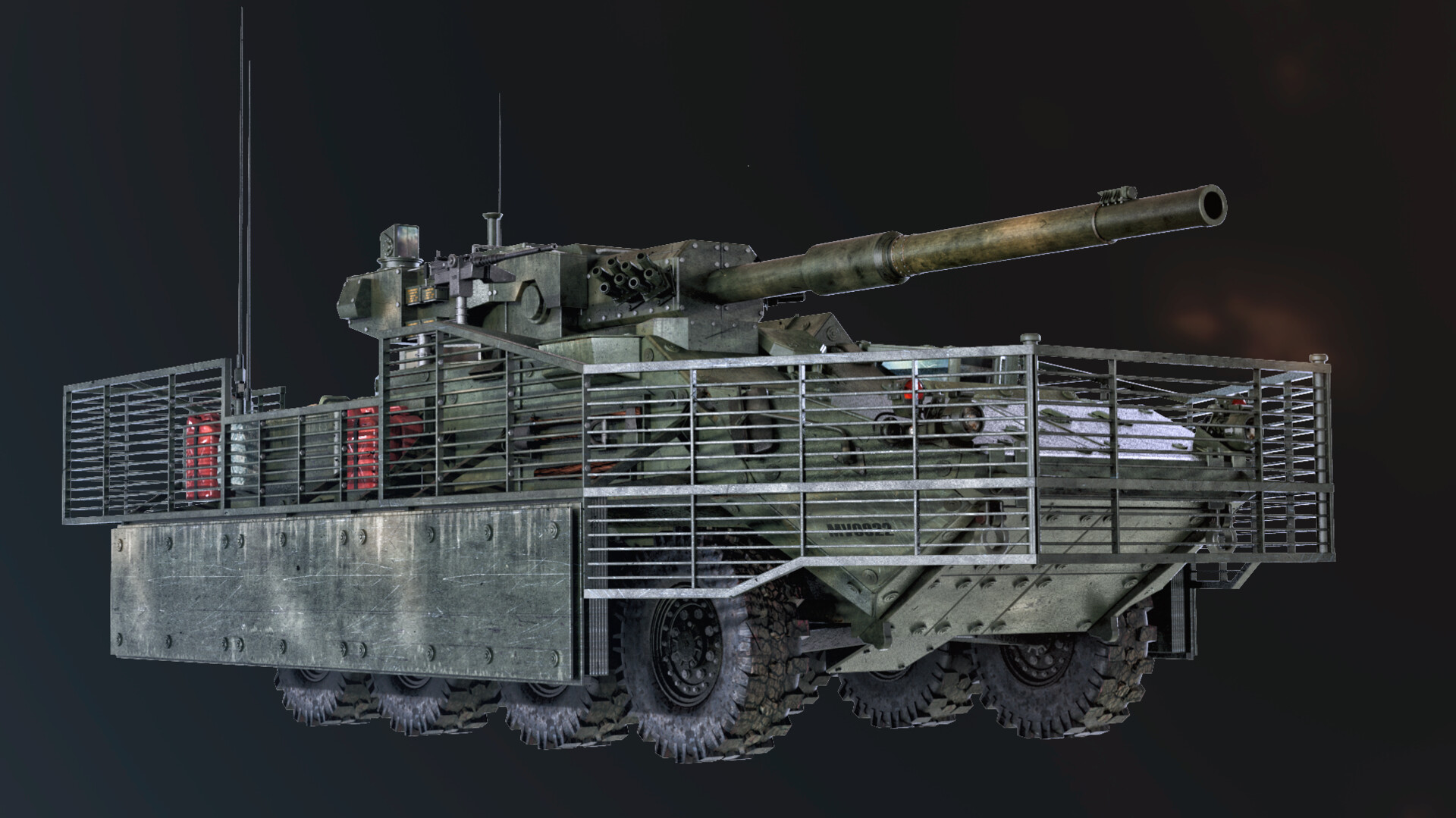 ArtStation - M1128 Stryker MGS