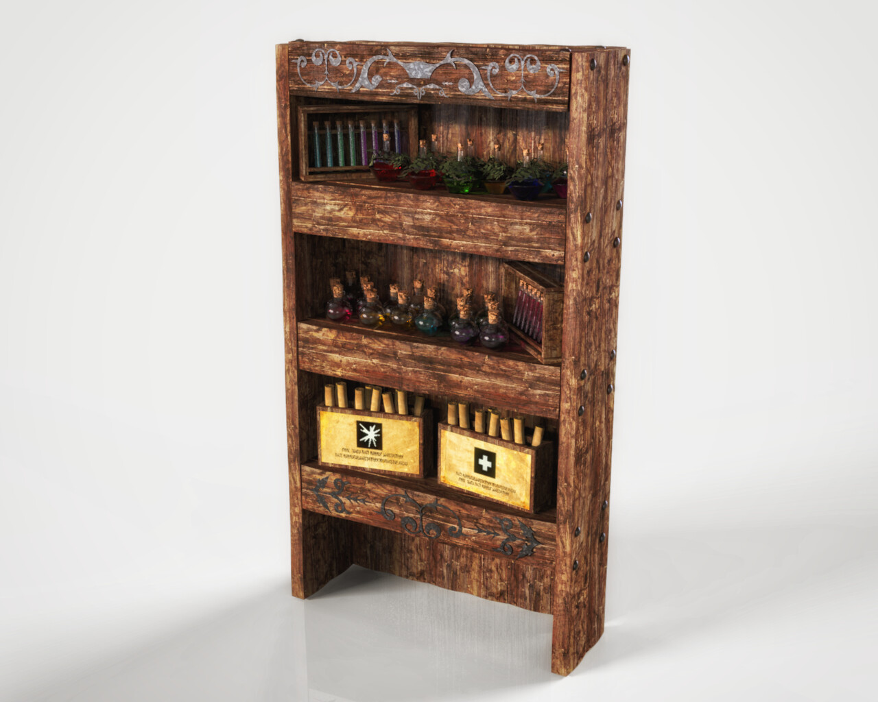 ArtStation - Fantasy shelves