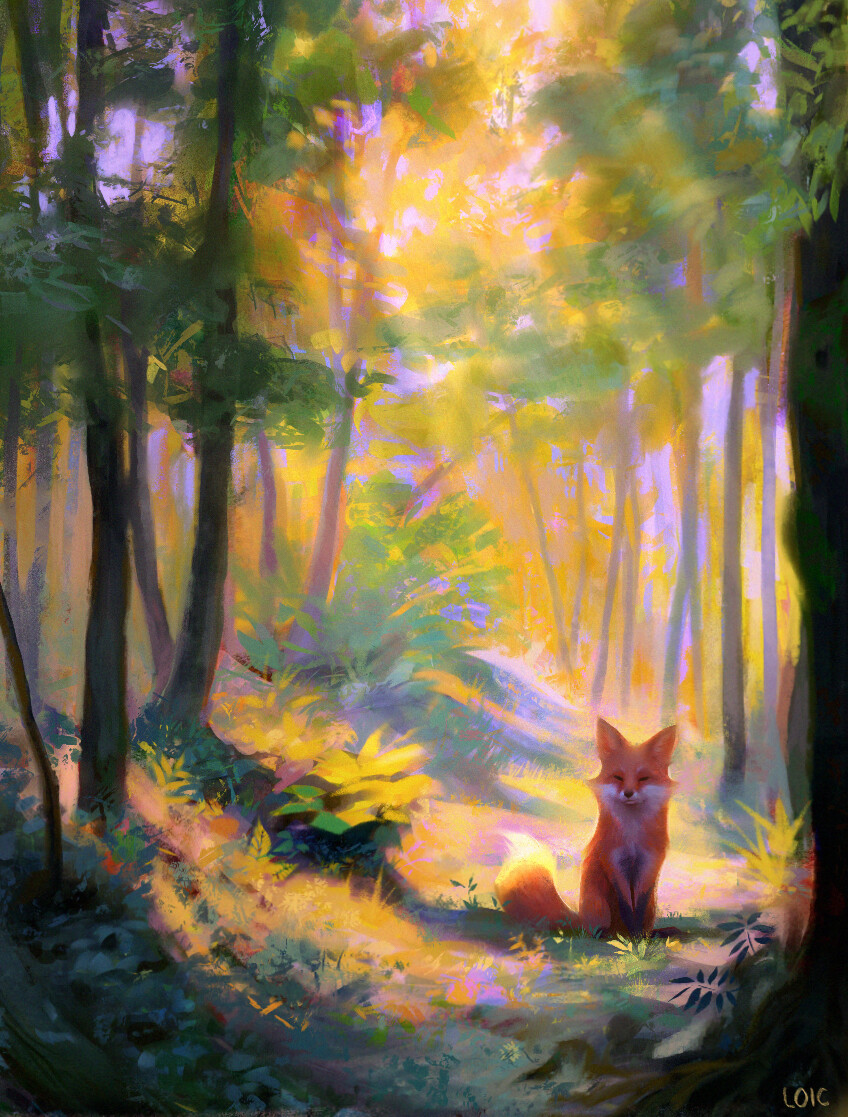 ArtStation - Forest Study