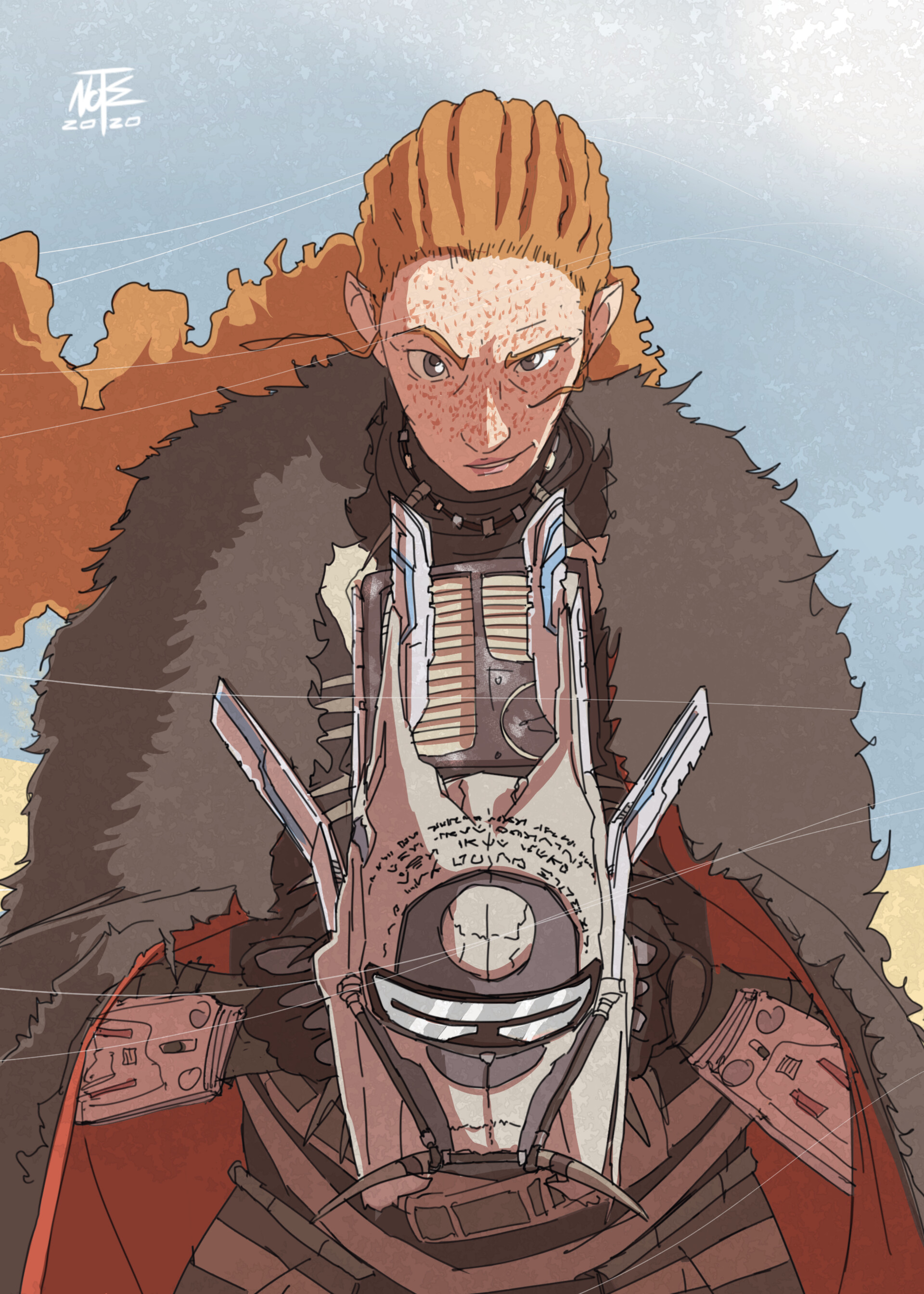 ArtStation - Enfys Nest from Solo - A Star Wars story - FanArt!