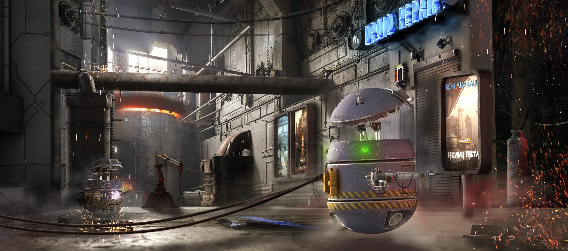 ArtStation - Droid dreams